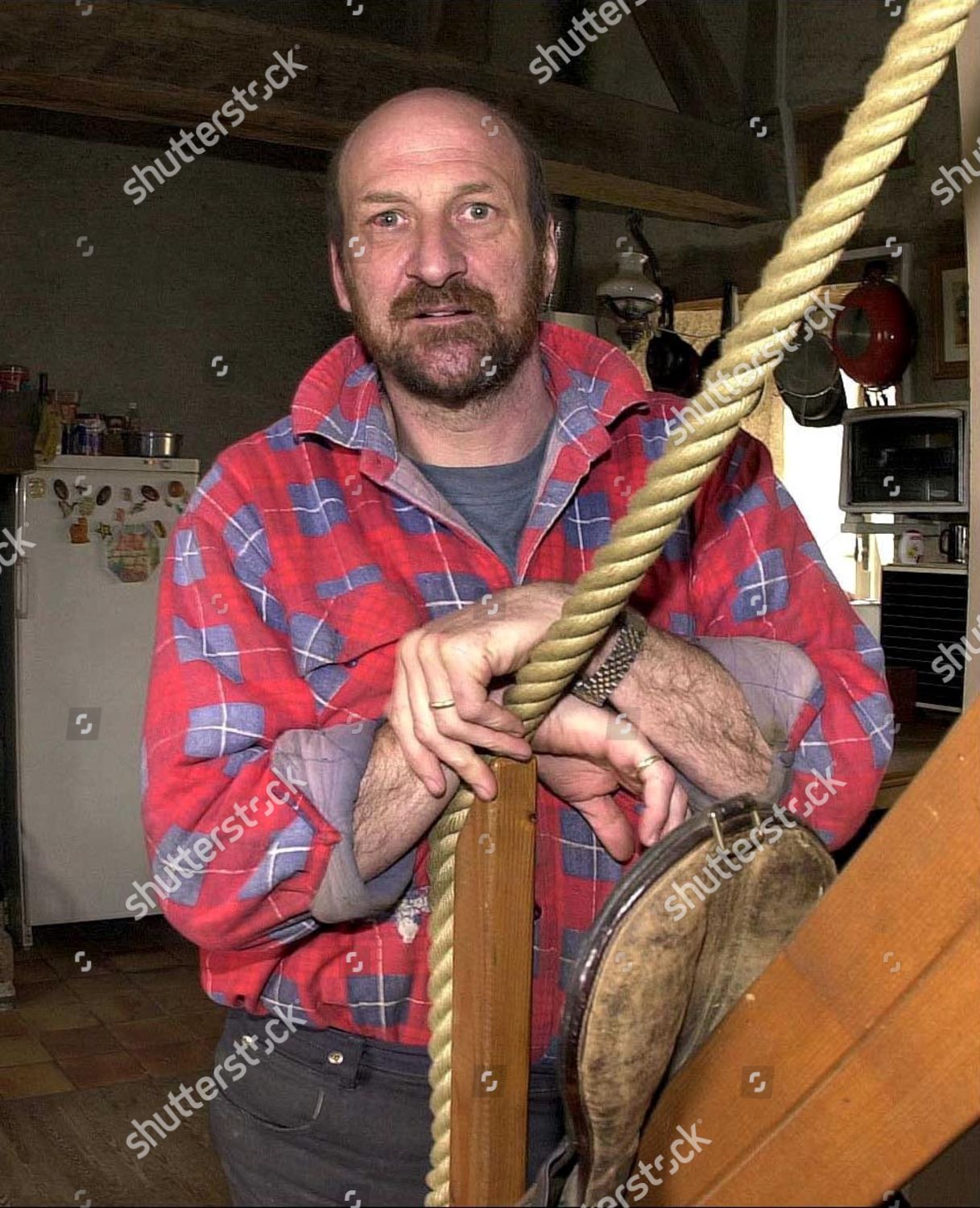 Robert Lund His Home La Vaute Editorial Stock Photo - Stock Image ...