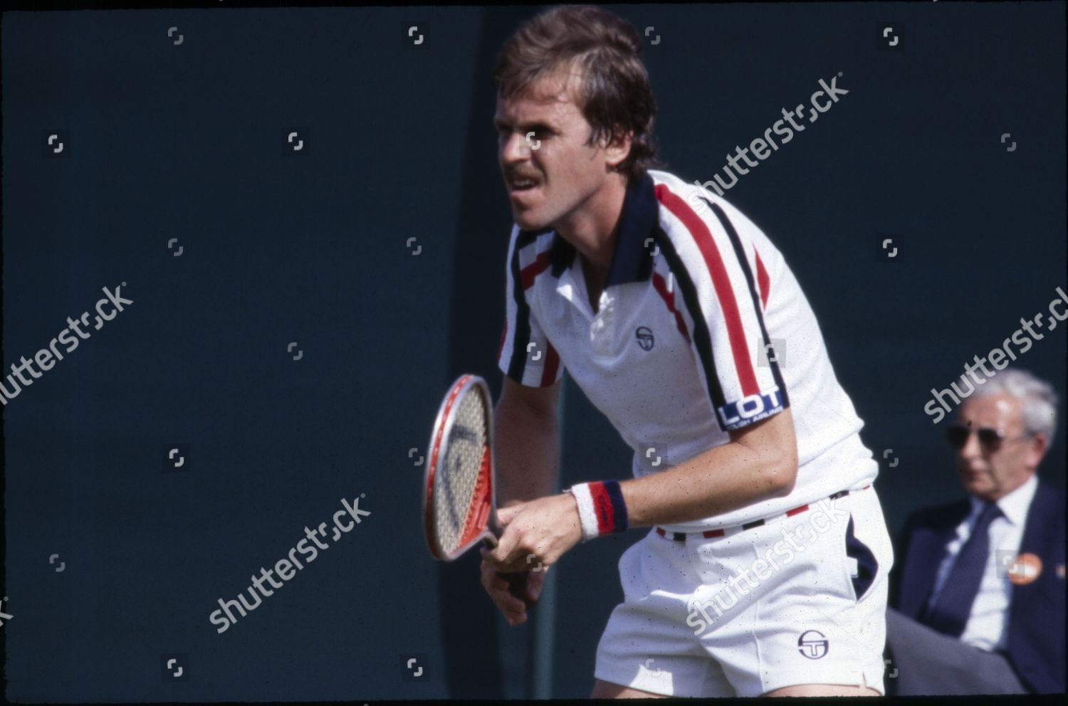 Wojtek Fibak Polish Tennis Player Editorial Stock Photo - Stock Image ...