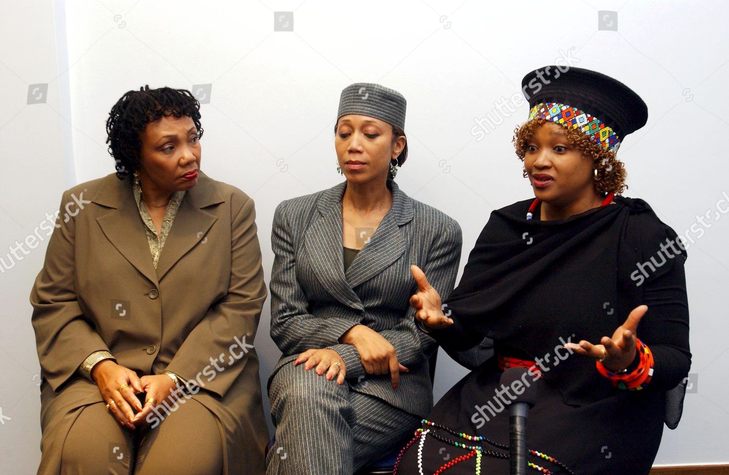 Lr Ms Yolanda King Ms Shabazz Editorial Stock Photo - Stock Image ...