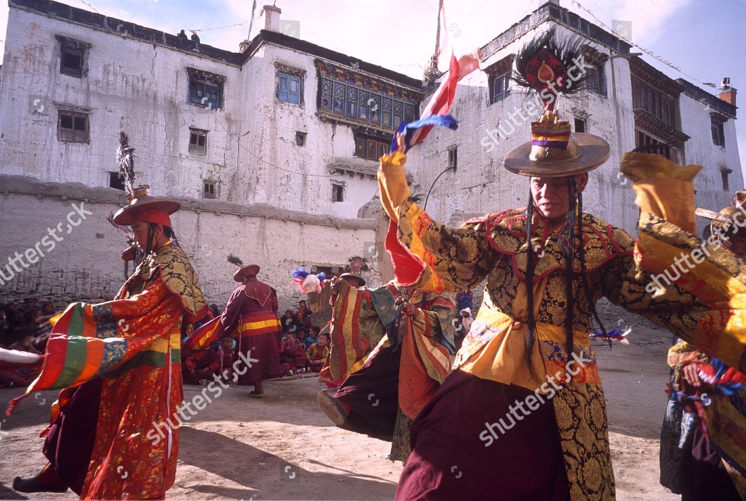 Lamas Dance Front Kings Palace During Editorial Stock Photo - Stock ...