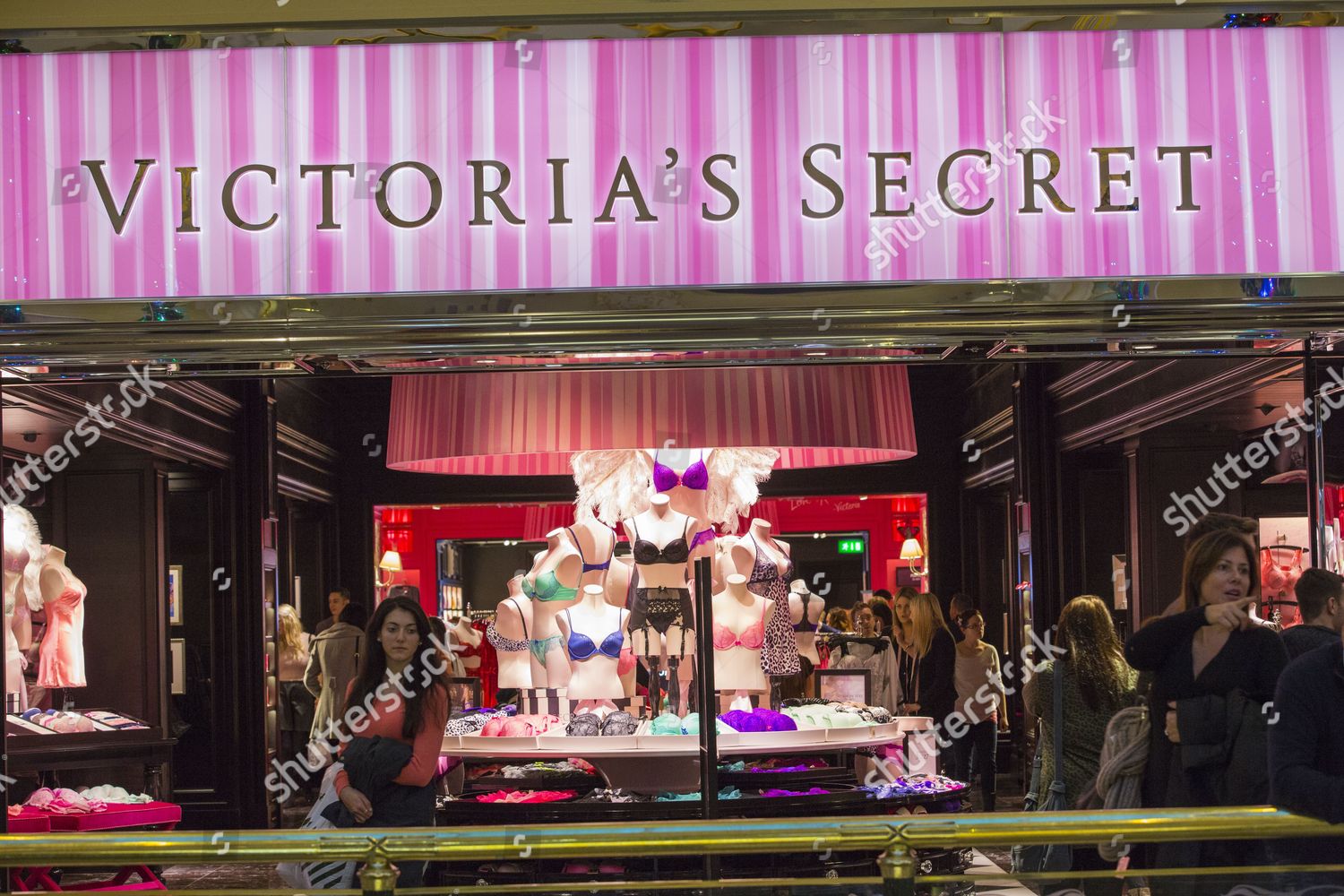 Victorias Secrets Lingerie Shop Trafford Centre Editorial Stock Photo ...