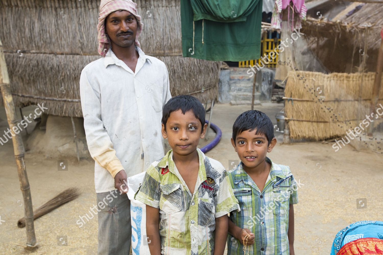 Villagers Remote Subsistence Farming Village On Editorial Stock Photo ...