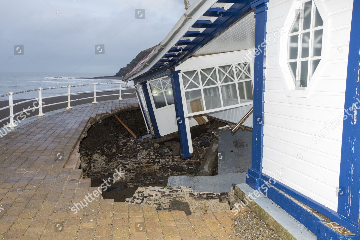 After Week High Tides Storm Surges Editorial Stock Photo - Stock Image ...