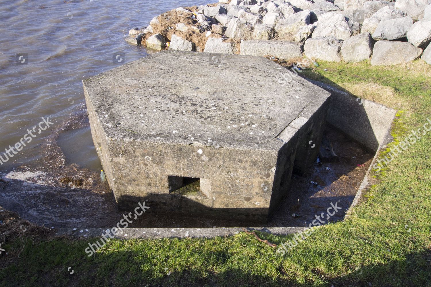 Nold World War Two Pill Box Editorial Stock Photo - Stock Image ...