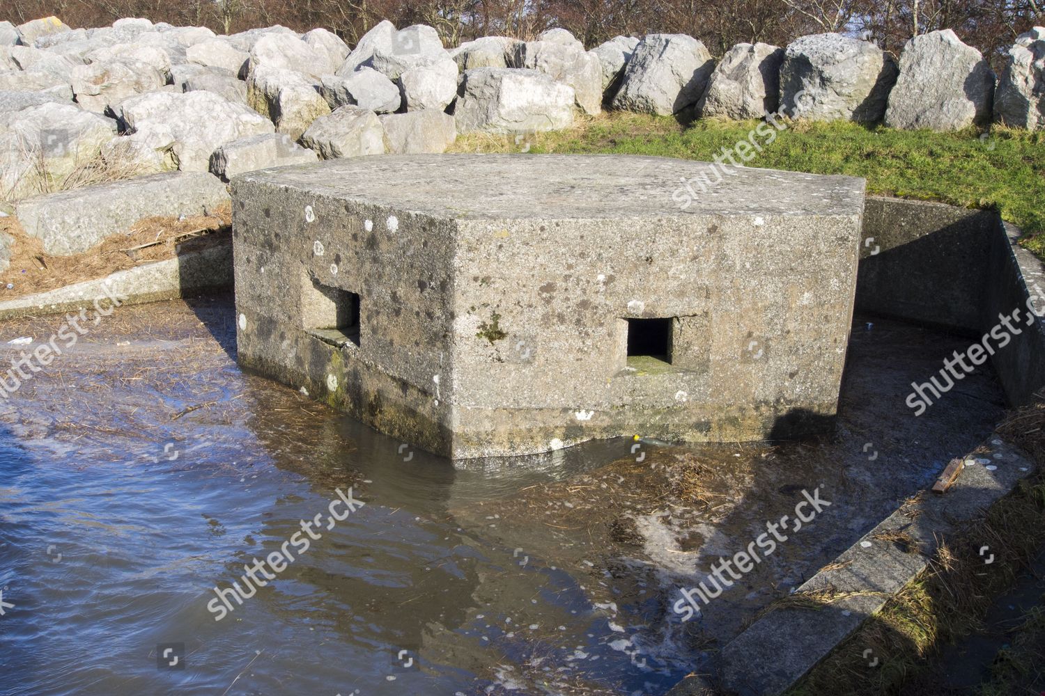 Nold World War Two Pill Box Editorial Stock Photo - Stock Image ...