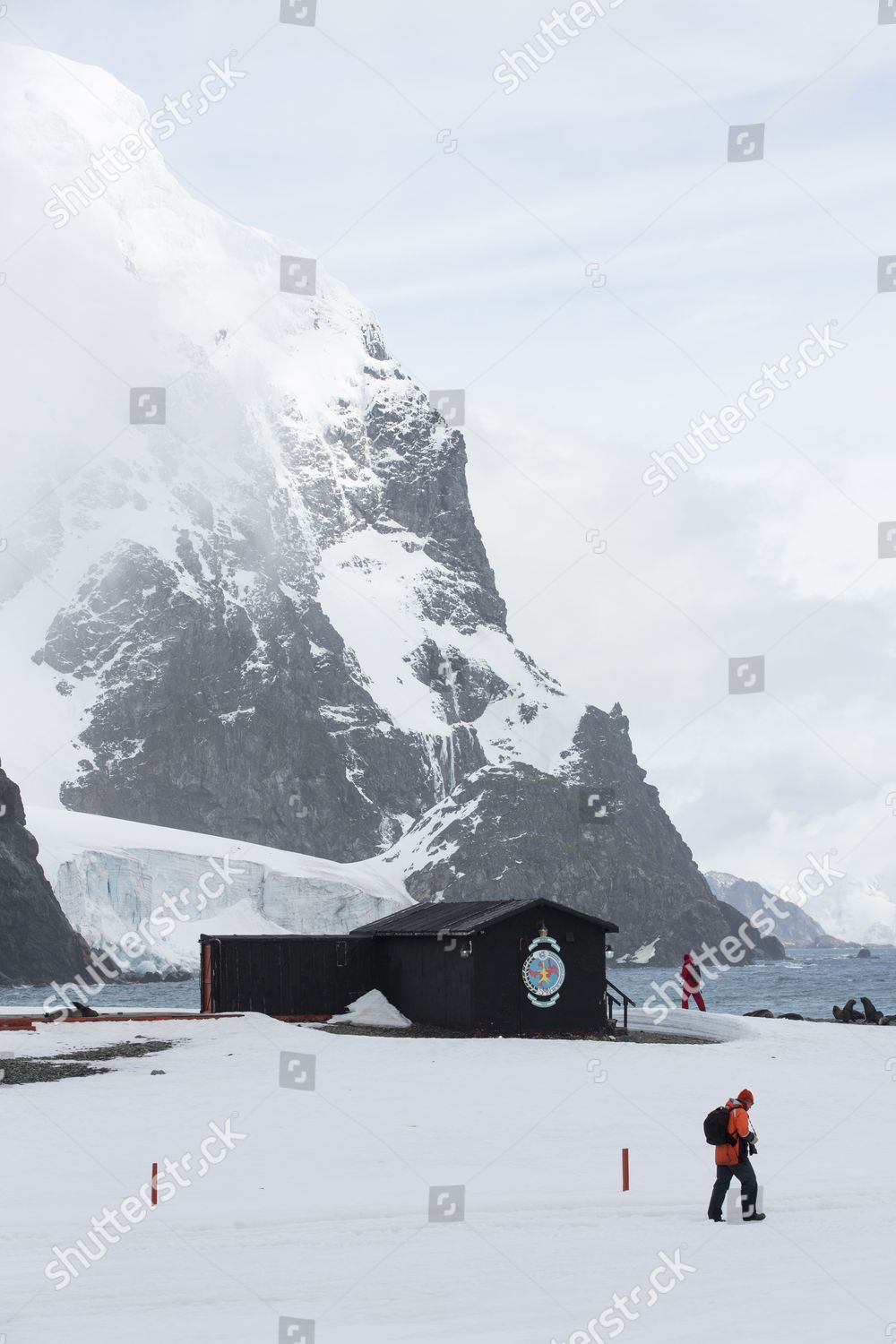Base Orcadas Argentine Scientific Station Antarctica Editorial Stock ...