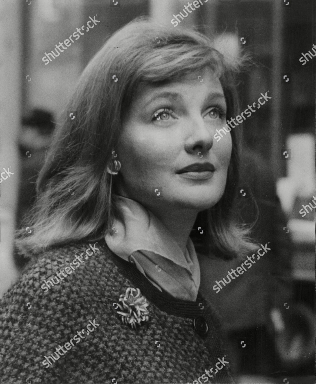 Actress Barbara Murray Mrs William Holness Editorial Stock Photo ...