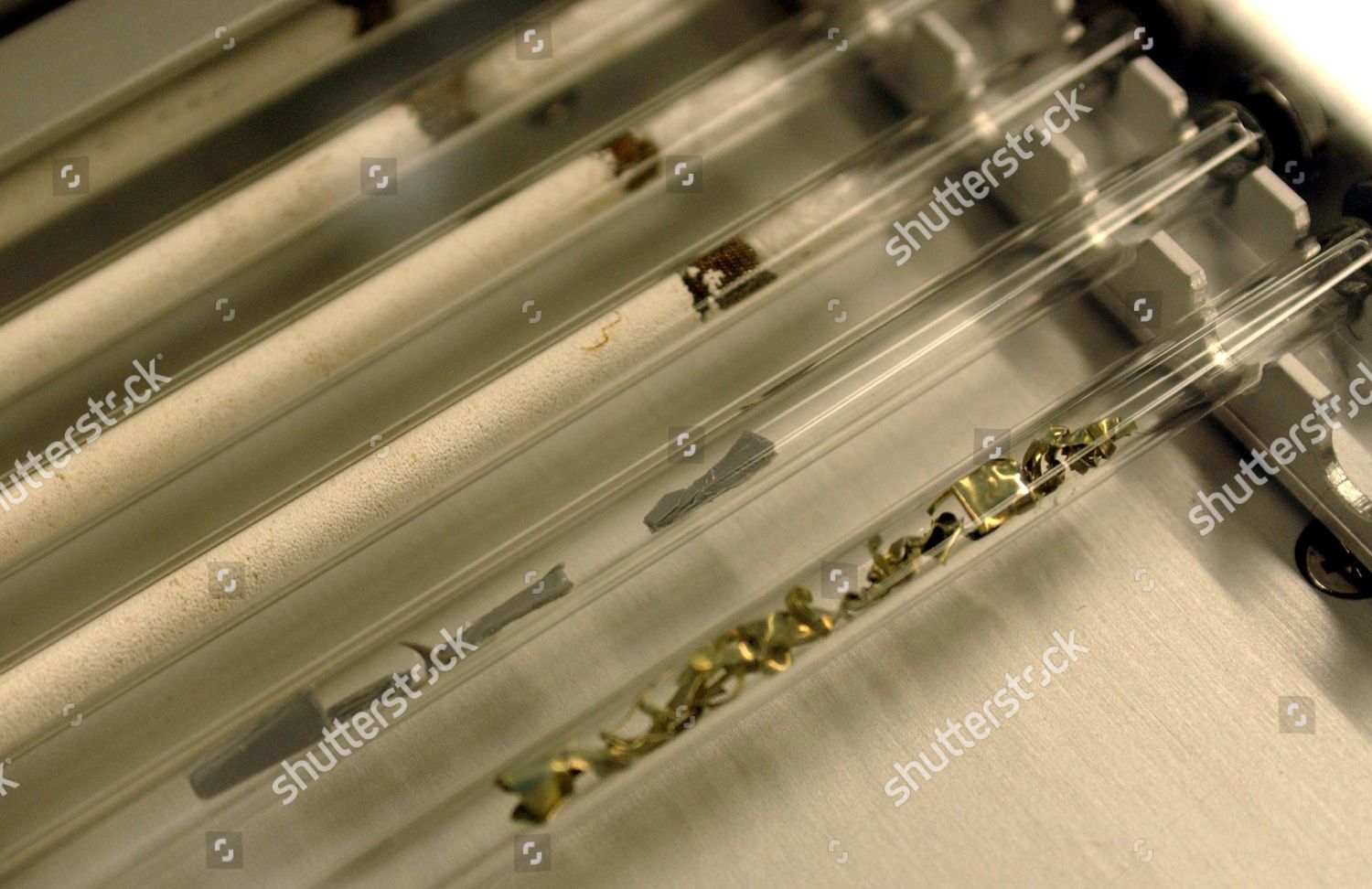 Small Car Parts Test Tubes Ready Editorial Stock Photo - Stock Image ...