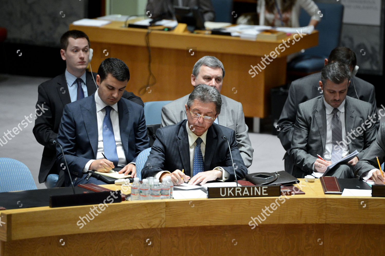 Ukrainian Ambassador United Nations Yuriy Sergeyev Editorial Stock ...