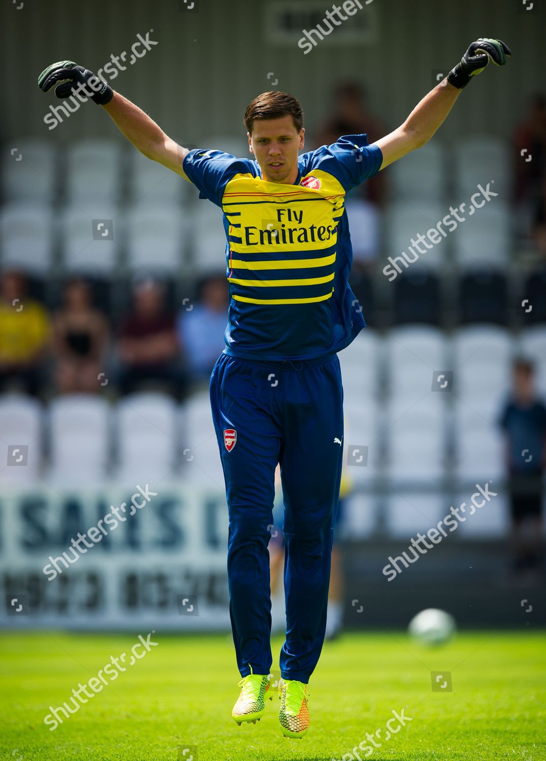 Goalkeeper Wojciech Szczesny Arsenal Editorial Stock Photo - Stock ...