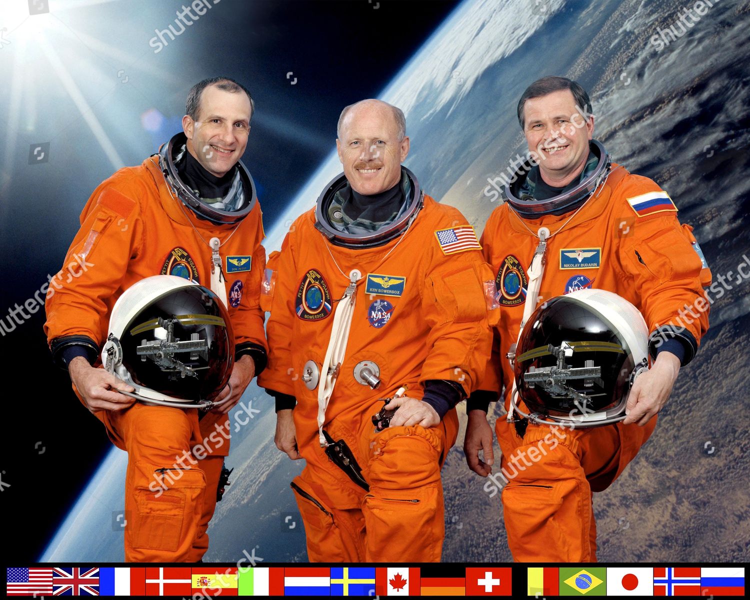 Donald R Pettit Left Kenneth D Editorial Stock Photo - Stock Image ...