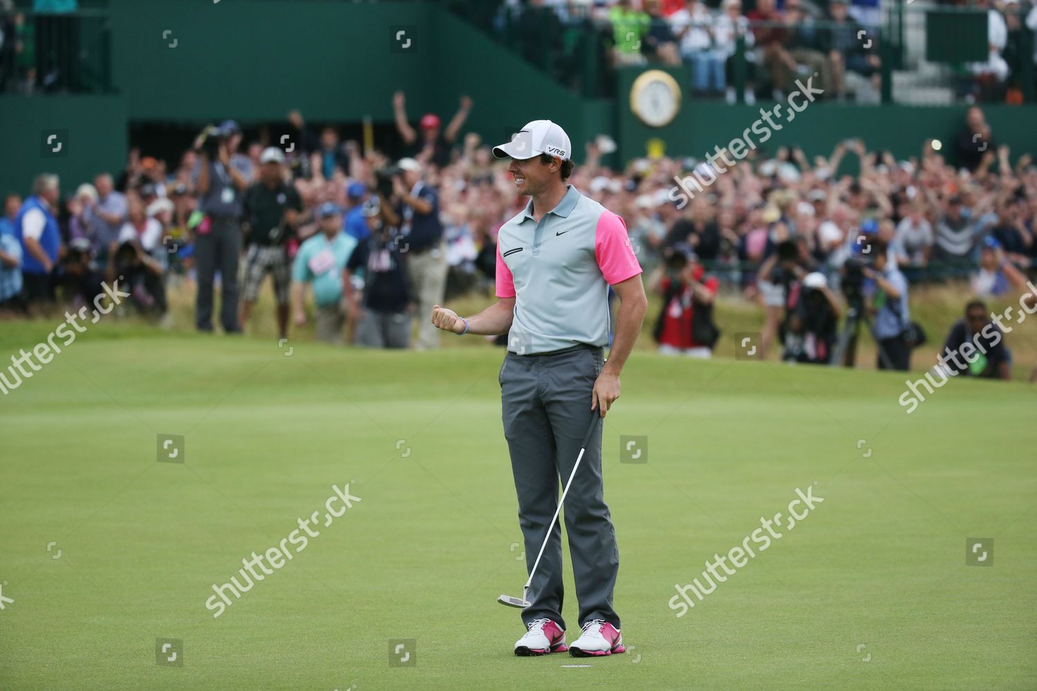 Rory Mcilroy After Sinking Final Putt Editorial Stock Photo - Stock ...