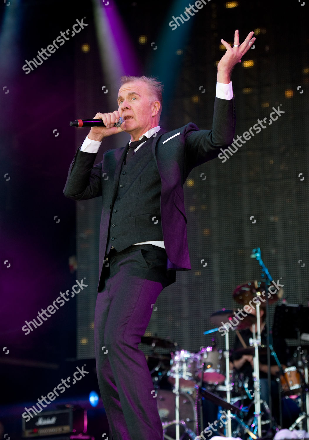 Singer Martin Fry Abc Editorial Stock Photo - Stock Image | Shutterstock