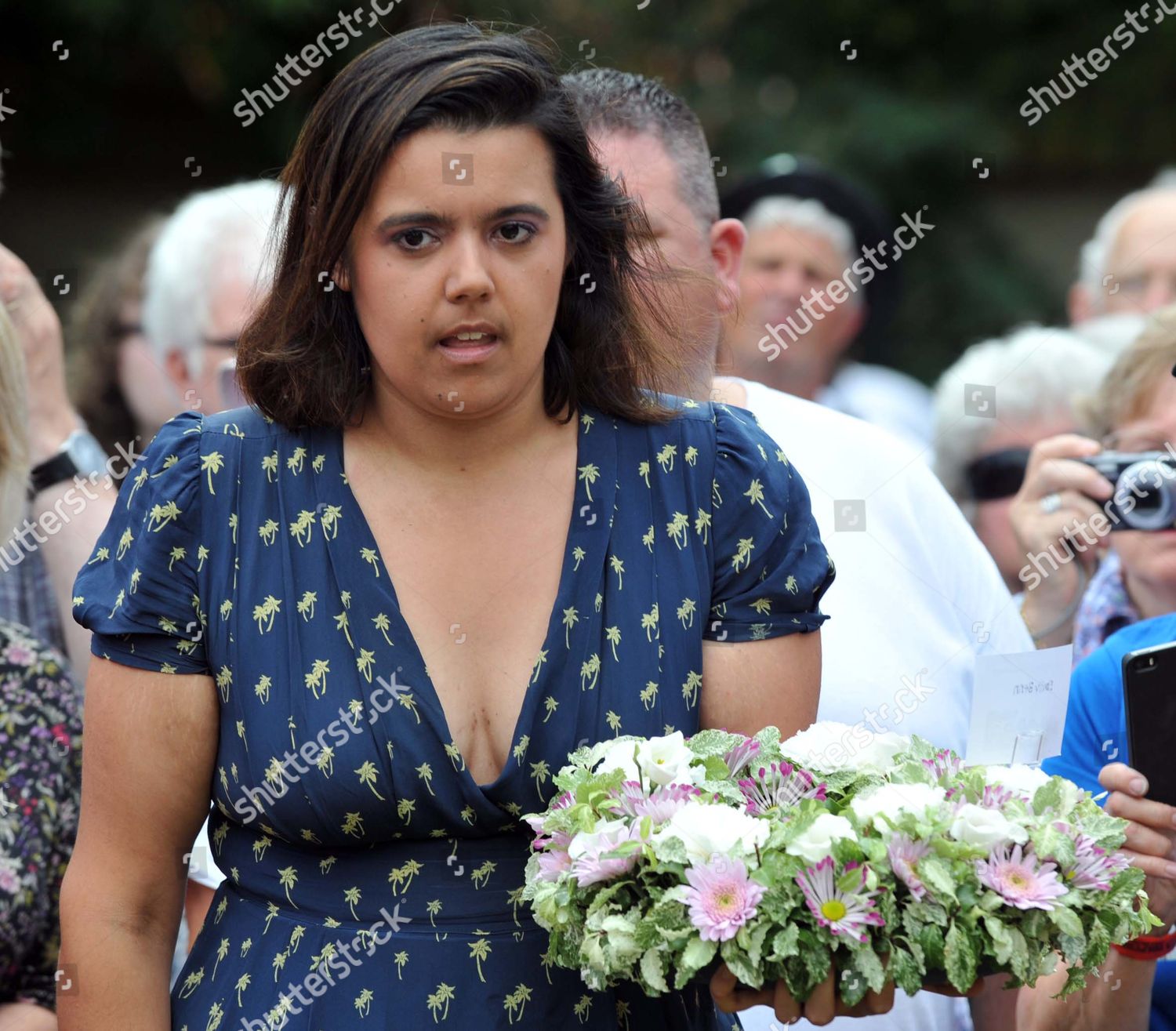Emily Benn Lays Special Wreath Memory Editorial Stock Photo - Stock ...
