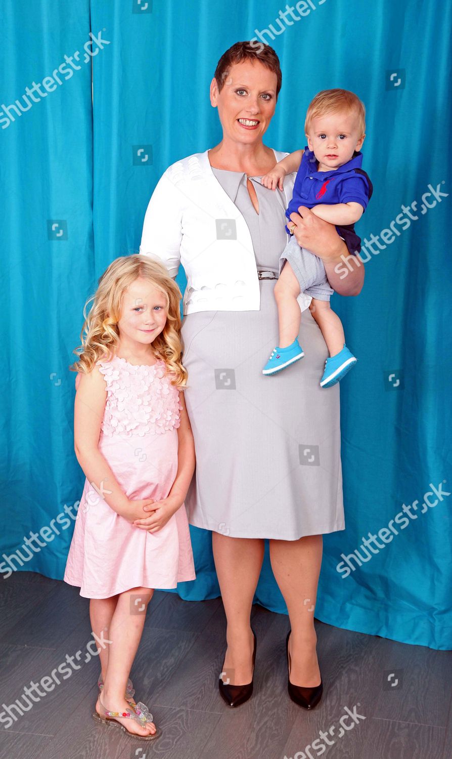 Sarah Williams Daughter Sasha 5 Son Editorial Stock Photo - Stock Image ...