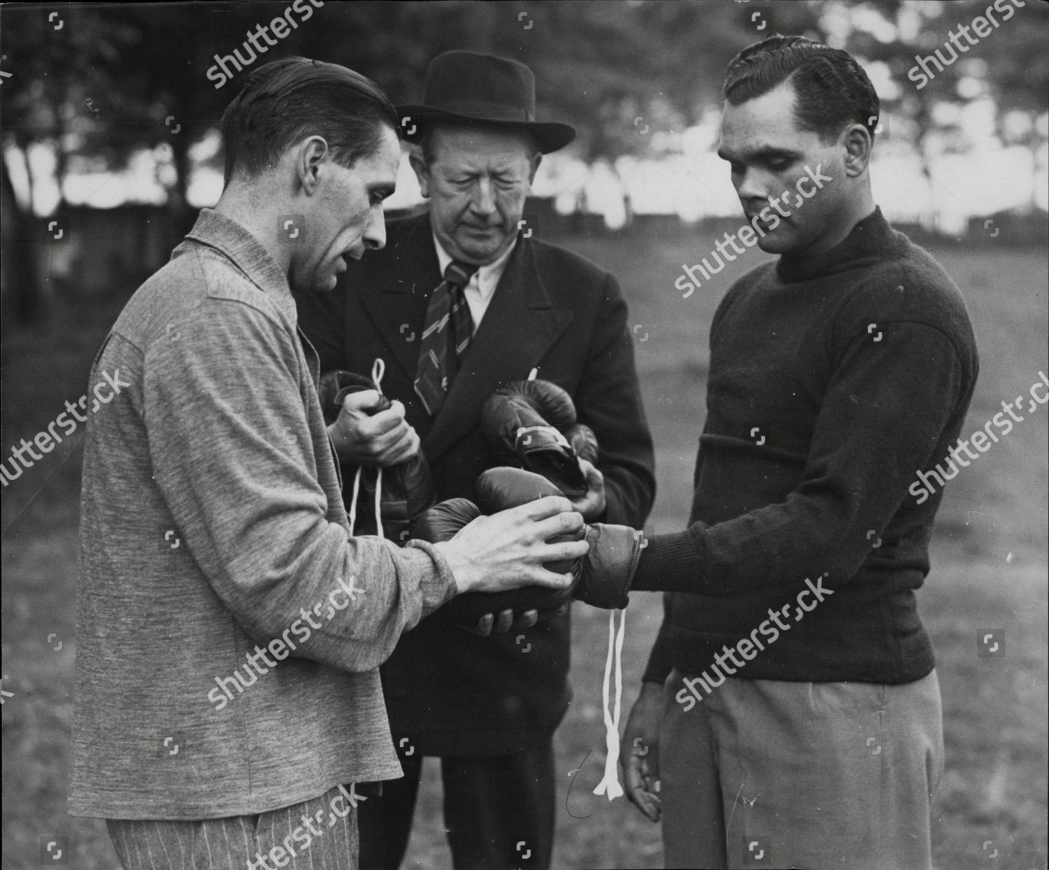 Australian Boxer Dave Sands One His Editorial Stock Photo - Stock Image ...