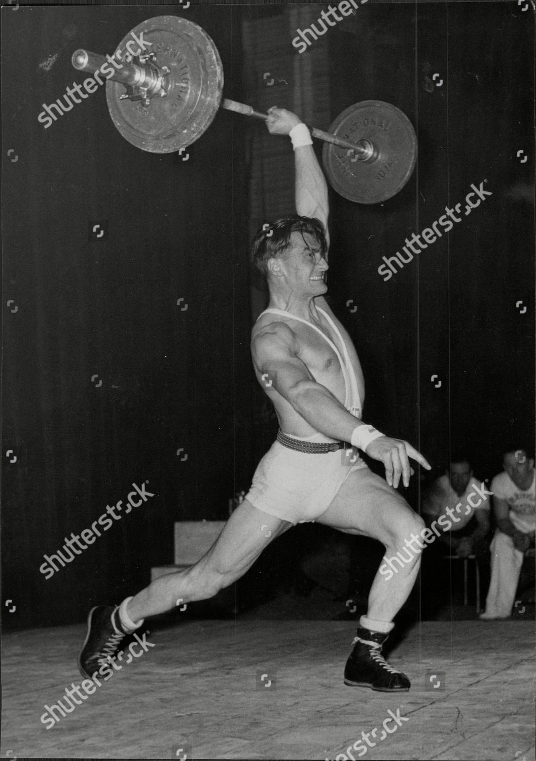 Bill Watson British Amateur Weightlifter Editorial Stock Photo - Stock ...