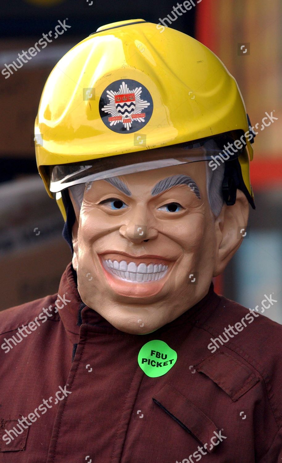 Vip Joins Picket Line Support Fireman Editorial Stock Photo - Stock ...