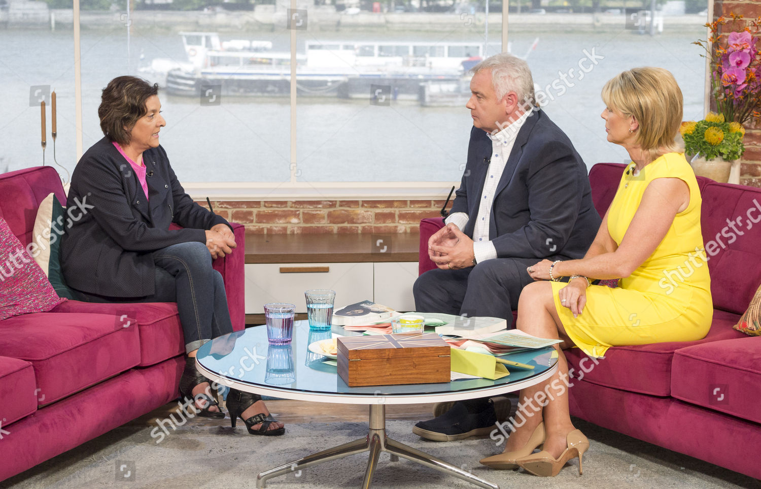Gabriella Gillespie Presenters Eamonn Holmes Ruth Editorial Stock Photo ...