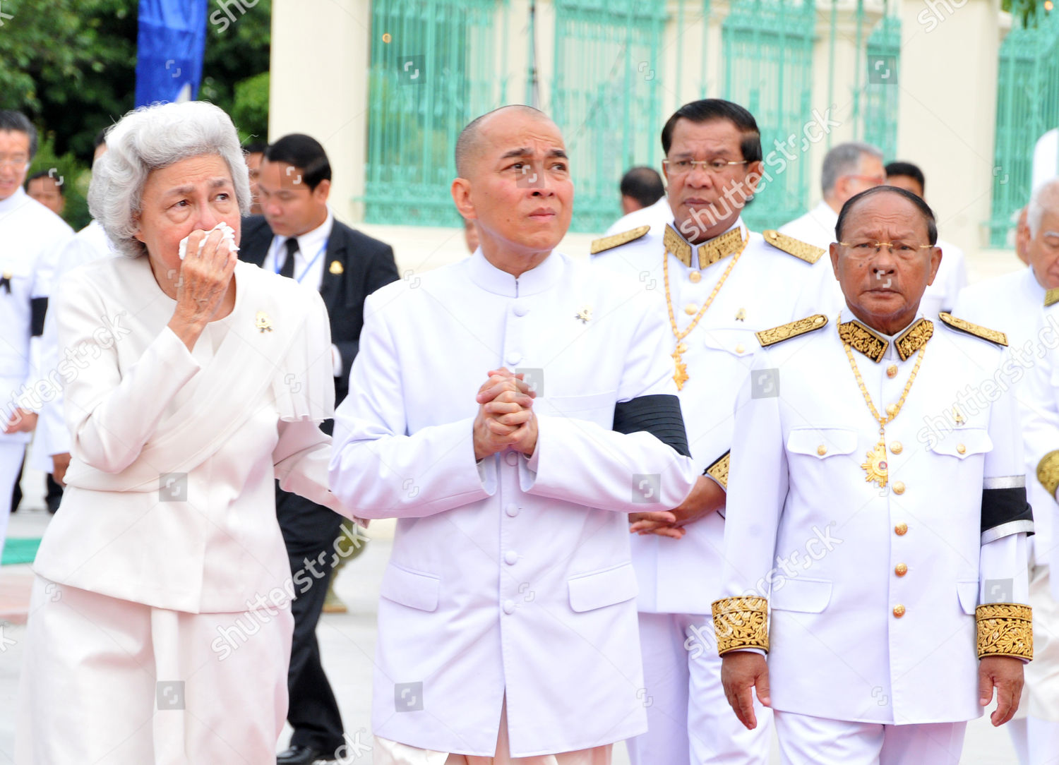 Queen Mother Norodom Monineath King Norodom Editorial Stock Photo ...