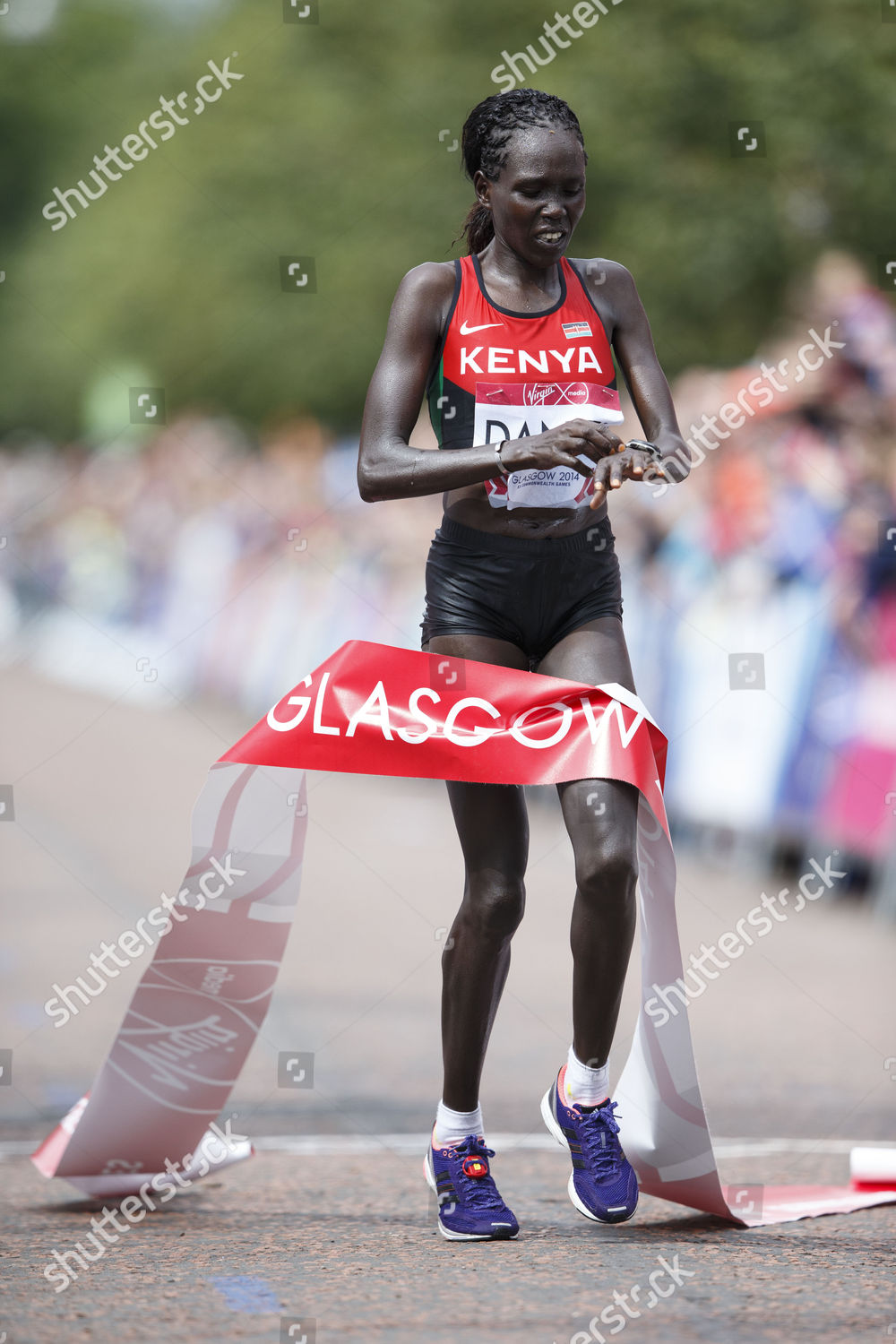 Flomena Cheyech Daniel Kenya Wins Womens Editorial Stock Photo - Stock ...