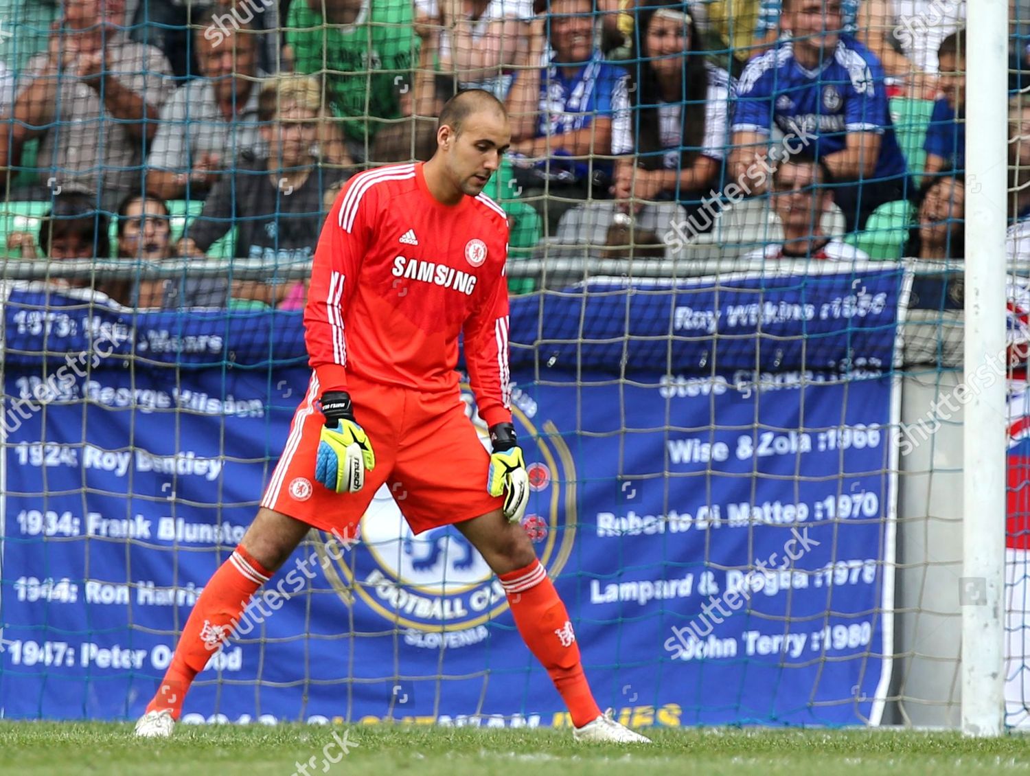 Chelsea Goalkeeper Matej Delac Lets Nk Editorial Stock Photo - Stock ...