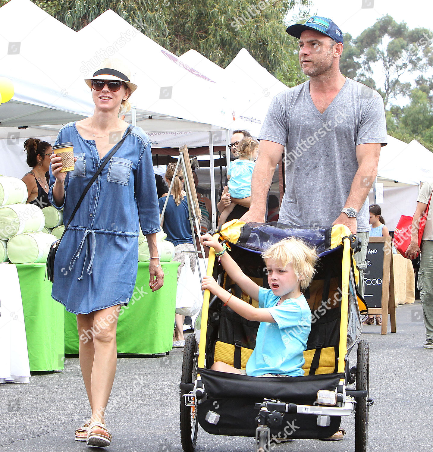 Naomi Watts Liev Schreiber Son Samuel Editorial Stock Photo - Stock ...