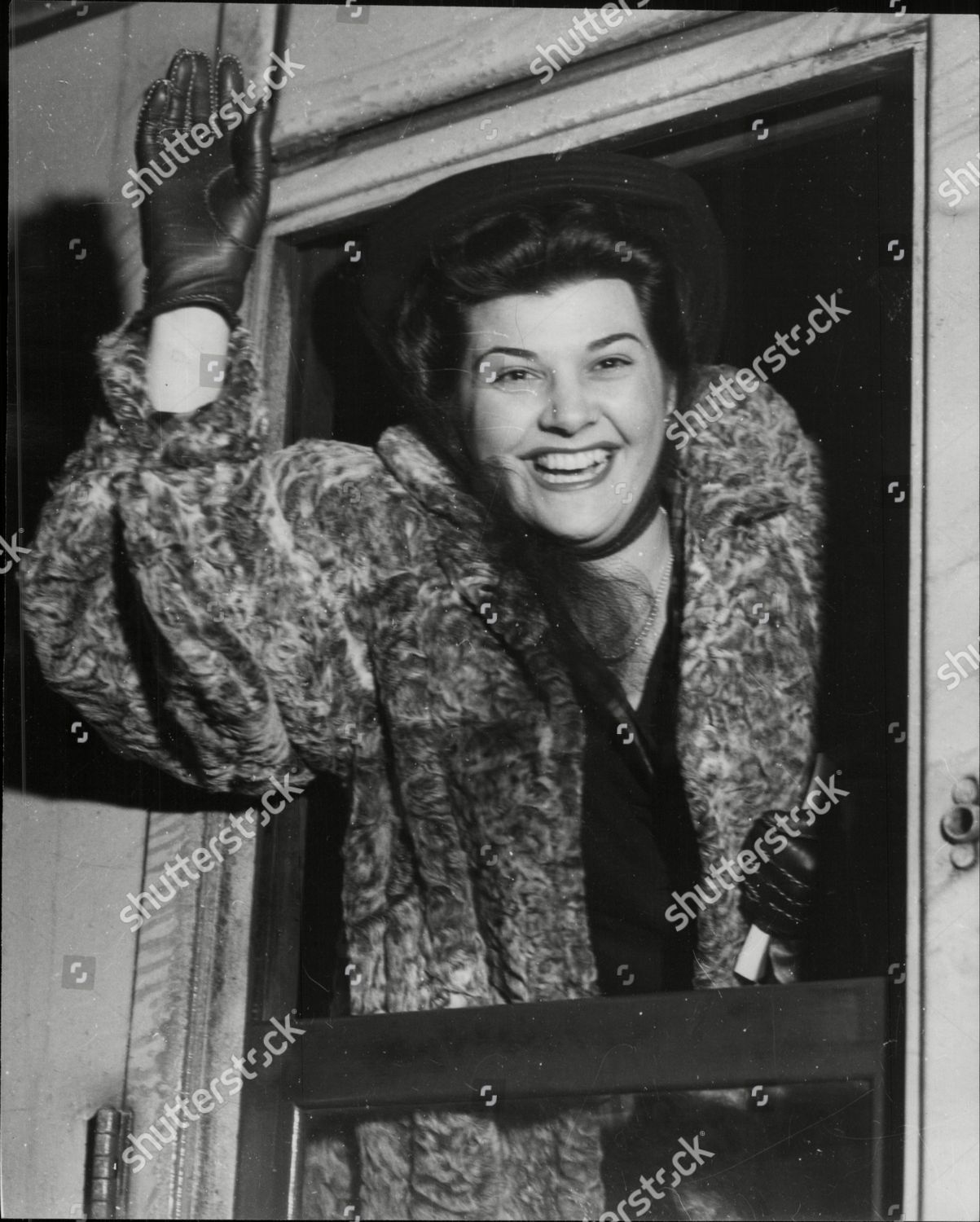 Soprano Singer Ann Ayars Arriving Waverley Editorial Stock Photo ...