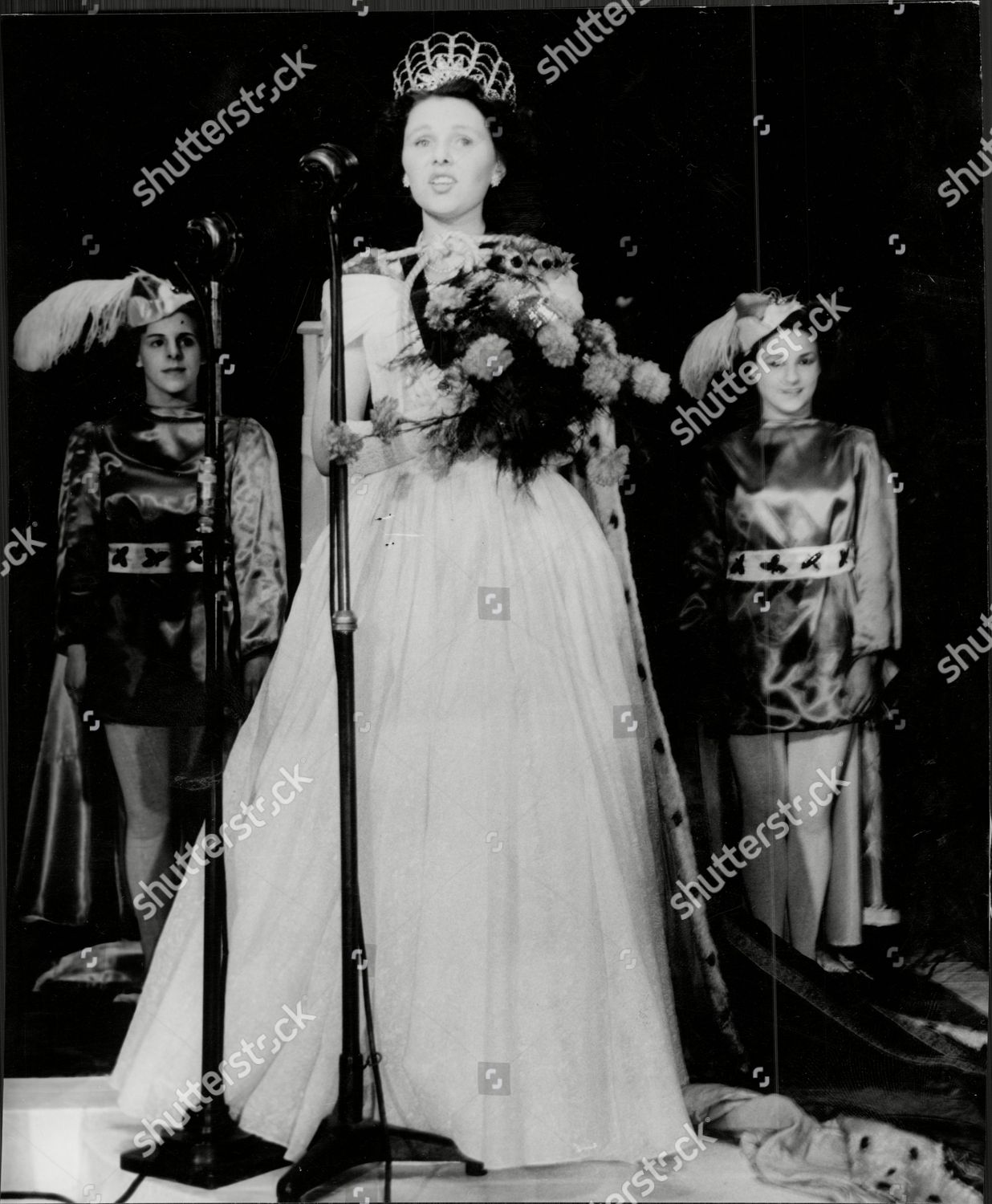 Miss Muriel Wilcocks Speaking After Being Editorial Stock Photo - Stock ...