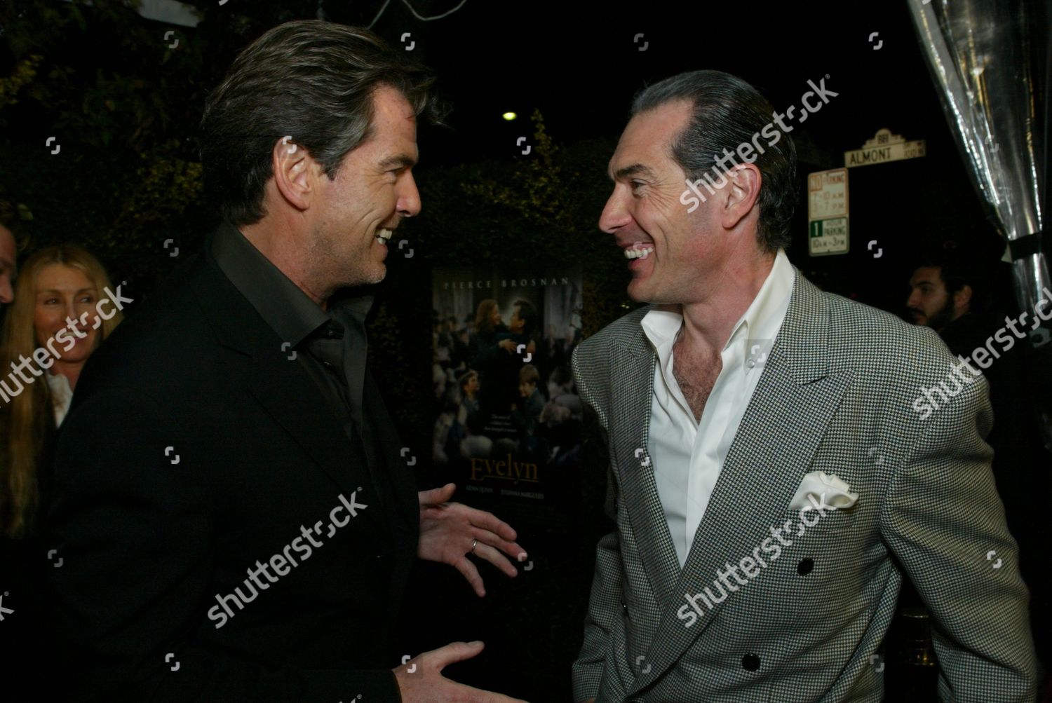 Pierce Brosnan Alex Yemenidjian Editorial Stock Photo - Stock Image ...
