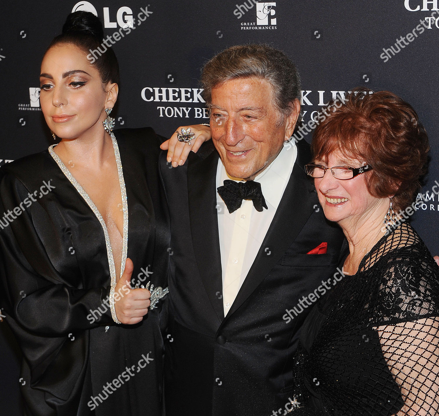 Lady Gaga Tony Bennett Ronnie Bissett Editorial Stock Photo - Stock ...