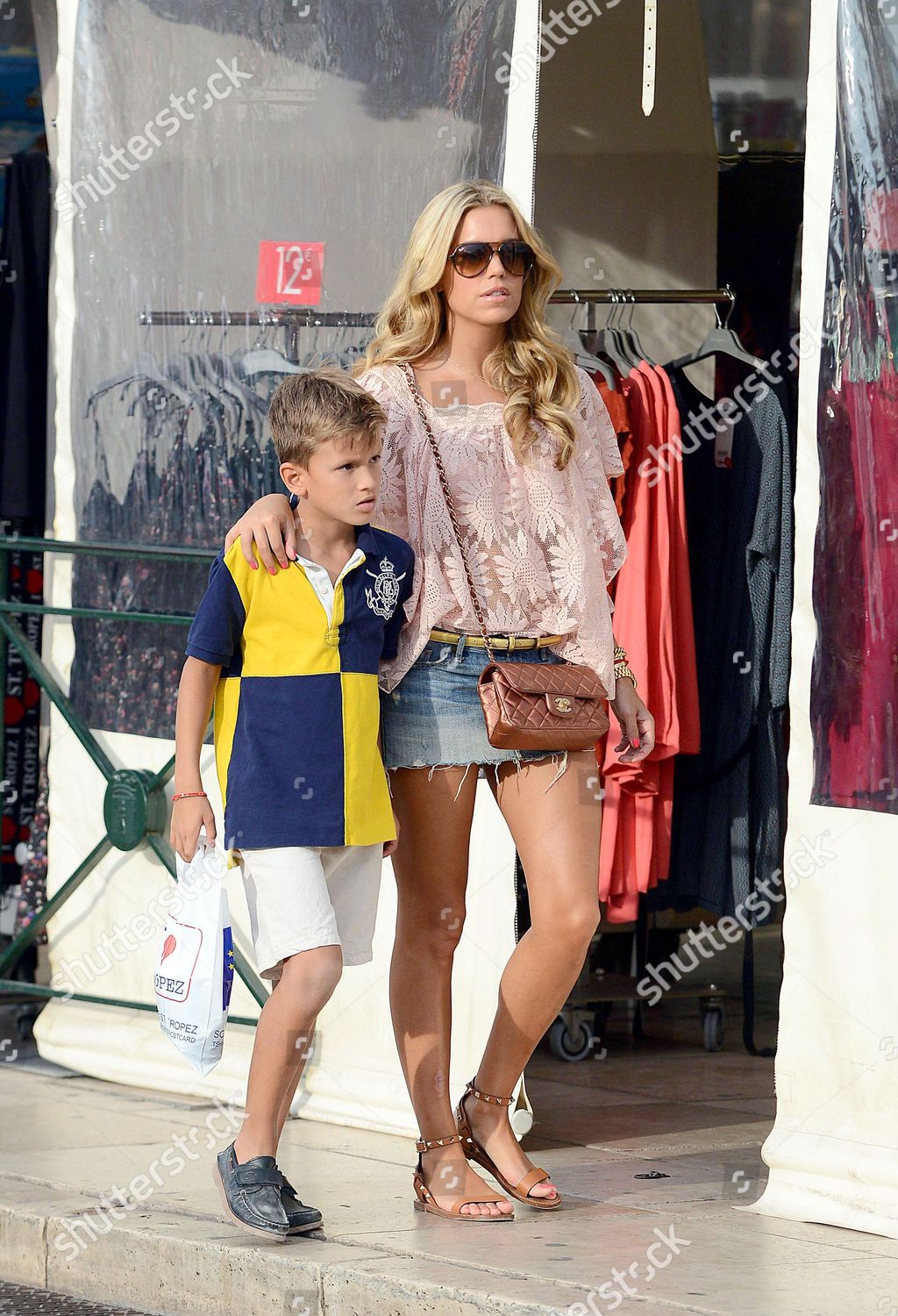 Sylvie Van Der Vaart Son Damian Editorial Stock Photo - Stock Image ...