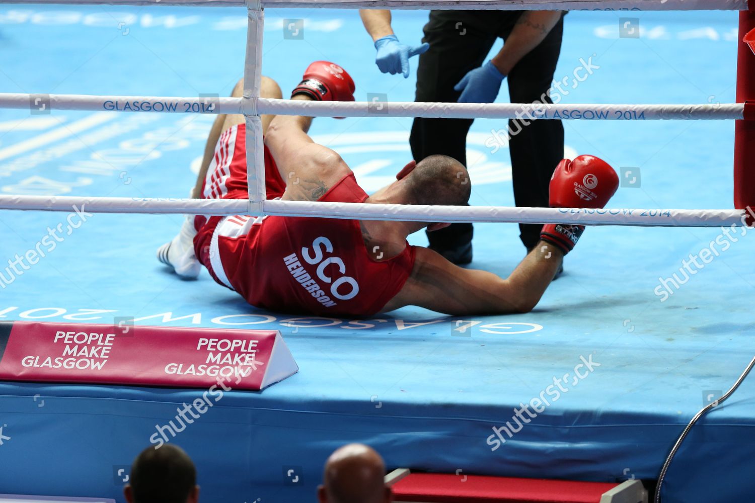 Boxing Mens 91kg Joseph Joyce Blue Editorial Stock Photo - Stock Image ...
