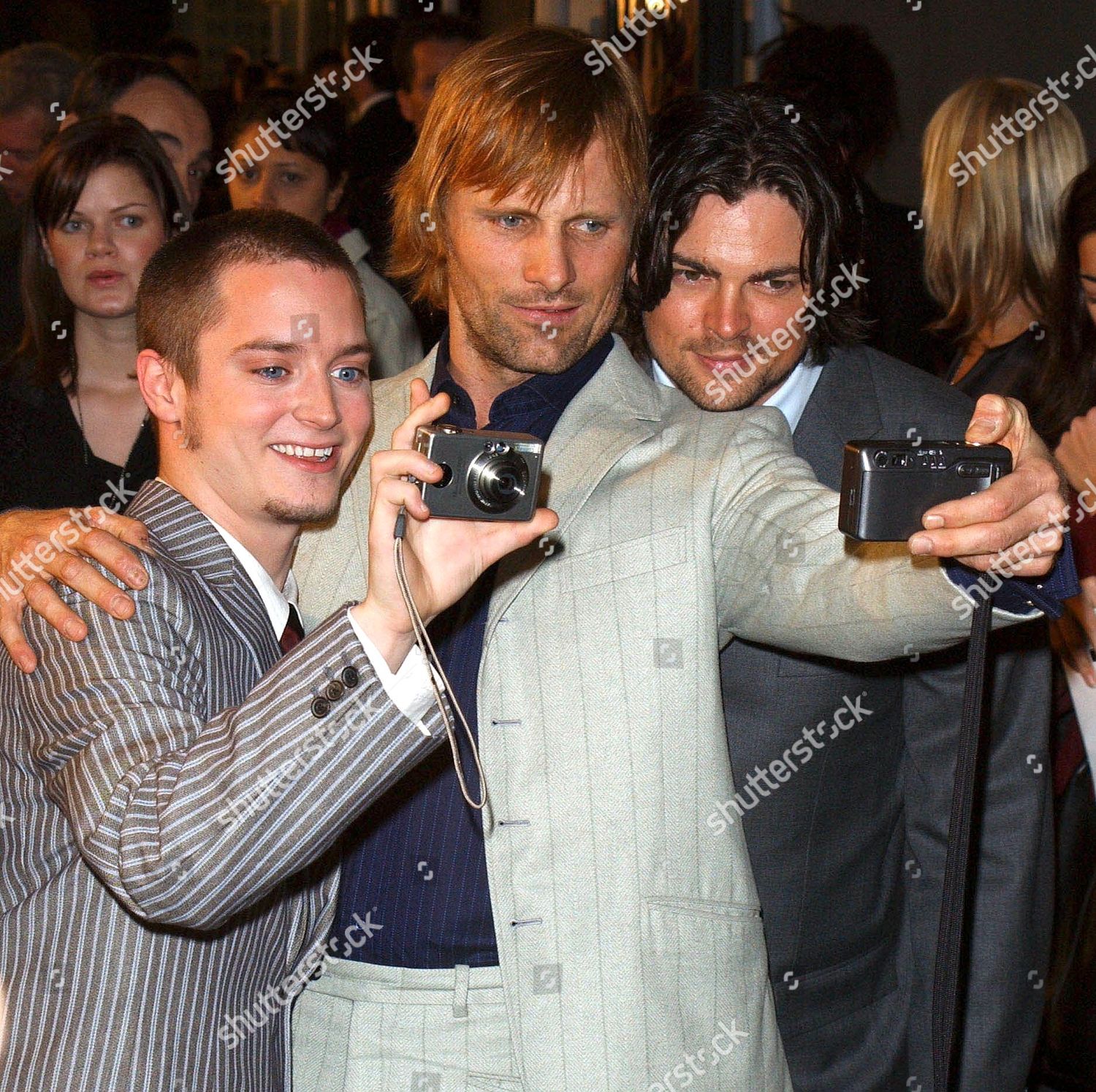 Elijah Wood Viggo Mortensen Karl Urban Editorial Stock Photo - Stock ...