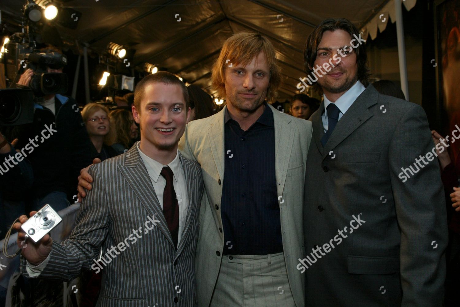 Elijah Wood Viggo Mortensen Karl Urban Editorial Stock Photo - Stock ...