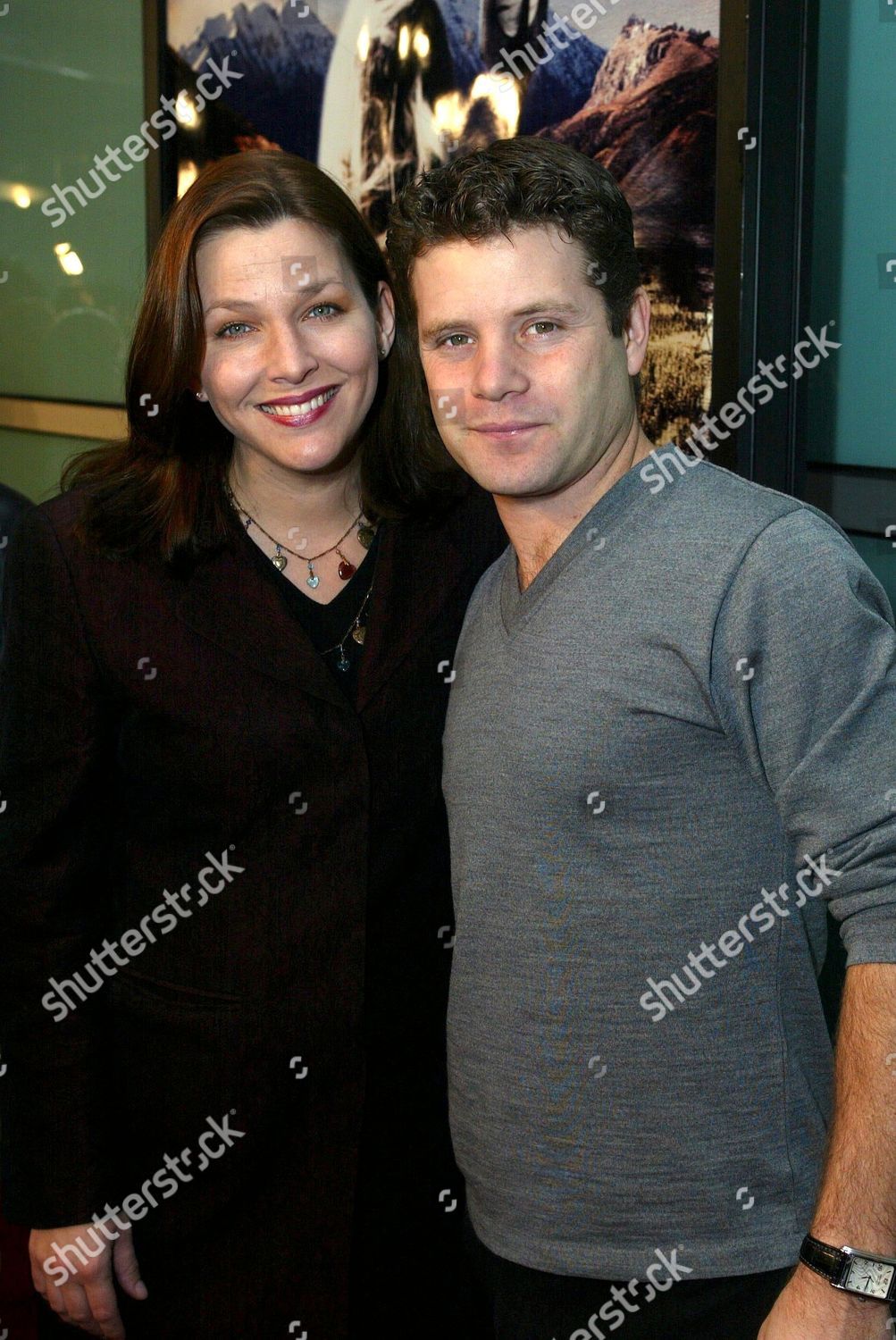 Sean Astin Wife Christine Editorial Stock Photo - Stock Image ...