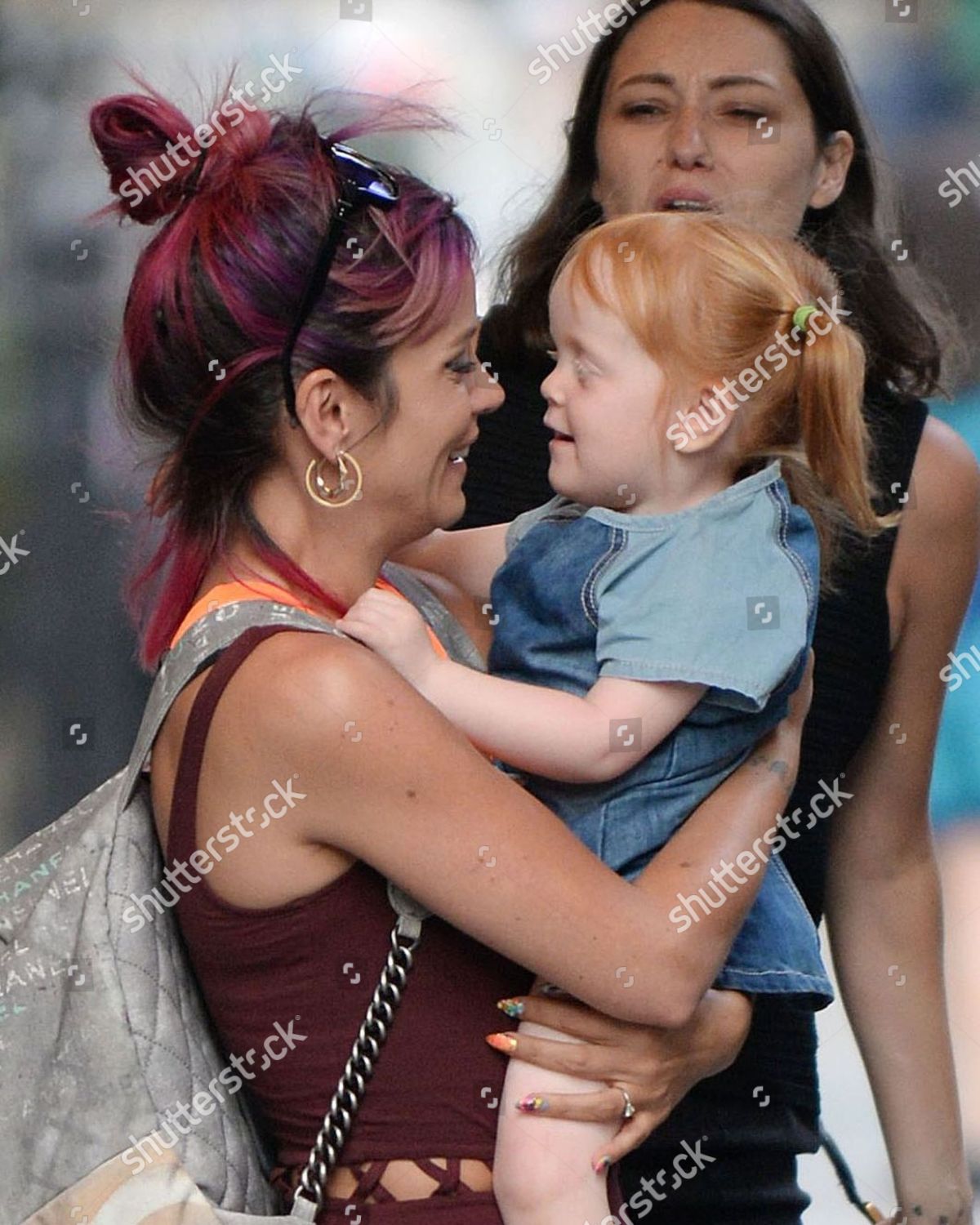 Lily Allen Her Daughter Ethel Cooper Editorial Stock Photo - Stock ...