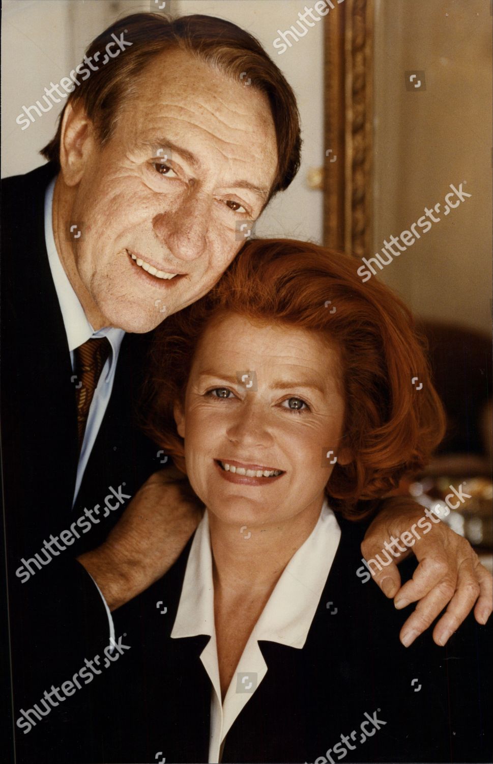 Actor Robert Stephens His Girlfriend Actress Editorial Stock Photo ...