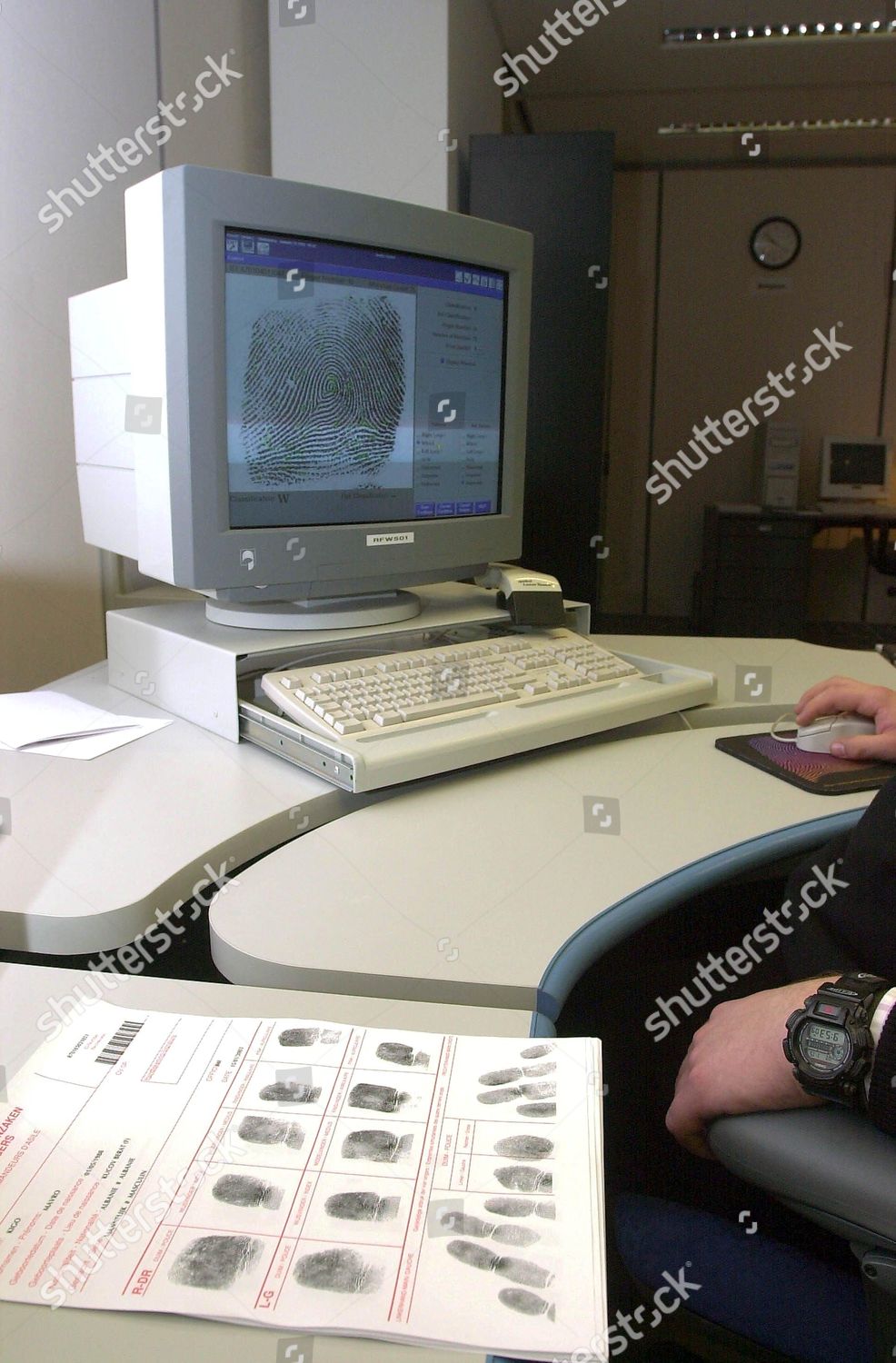 Eurodac System Comparison Fingerprints Asylum Applicants Editorial ...