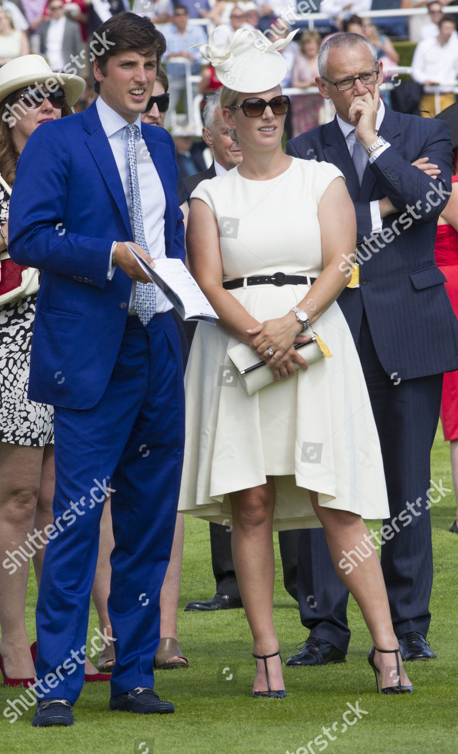 Zara Tindall Jake Warren Watch Queens Editorial Stock Photo - Stock ...