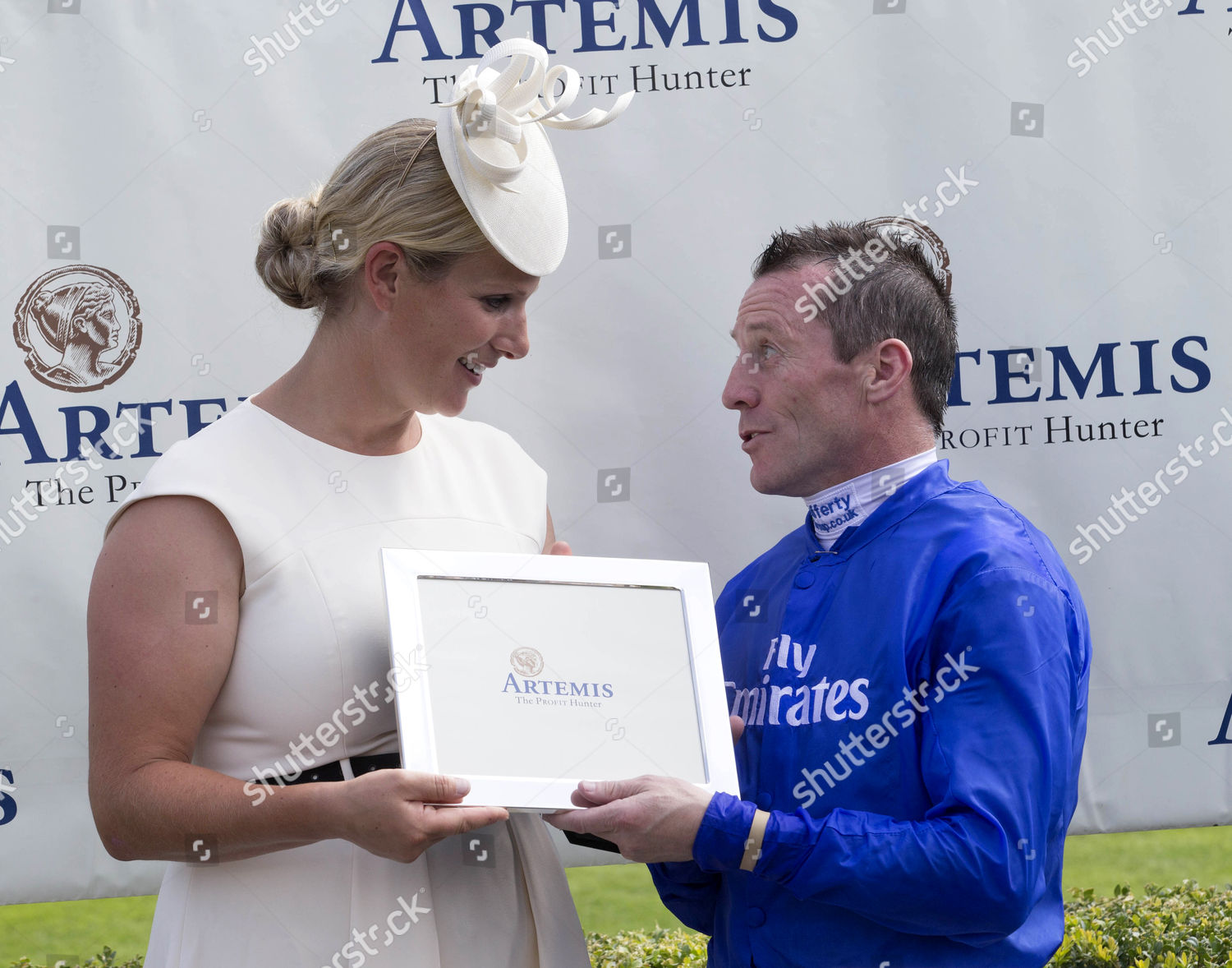 Zara Tindall Jockey Kieren Fallon Editorial Stock Photo - Stock Image ...