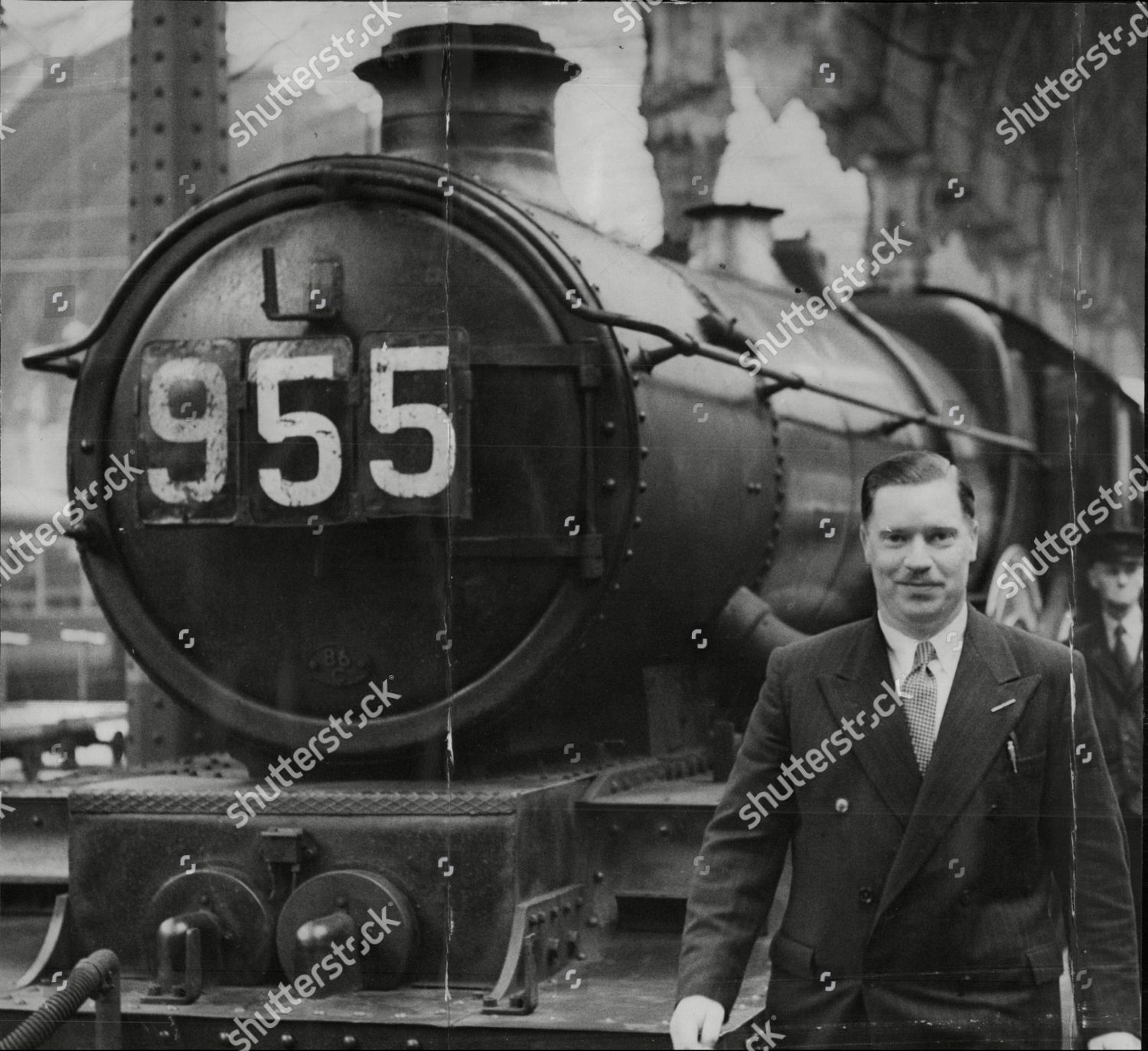 Train Driver Trevor Curtis 35 Swansea Editorial Stock Photo - Stock ...