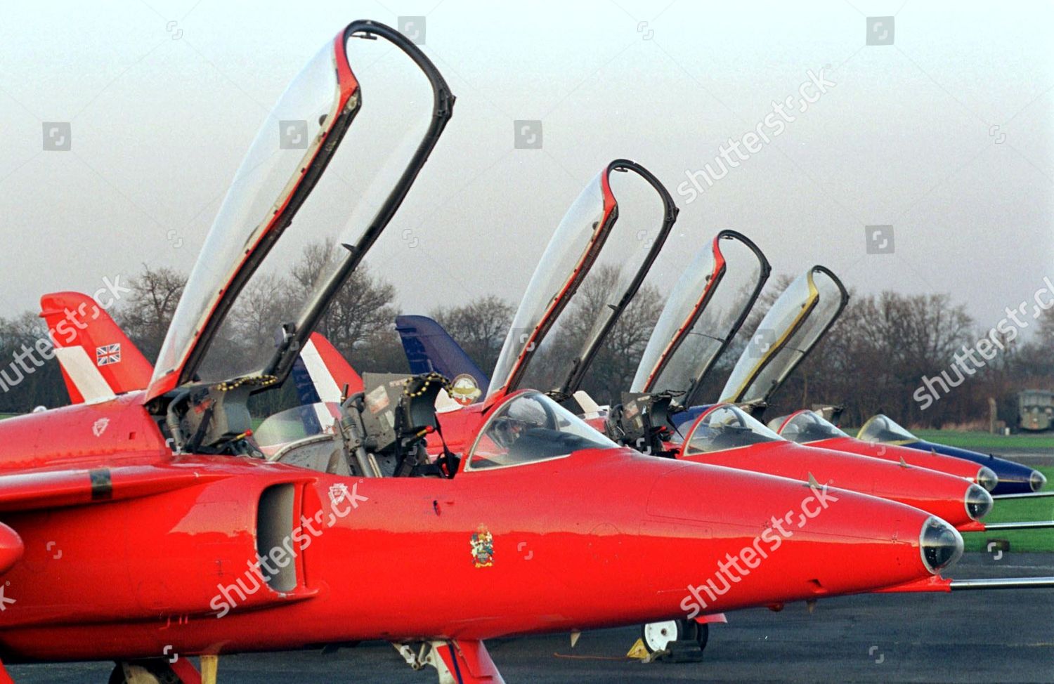 Old Red Arrows Now Private Hands Editorial Stock Photo - Stock Image ...