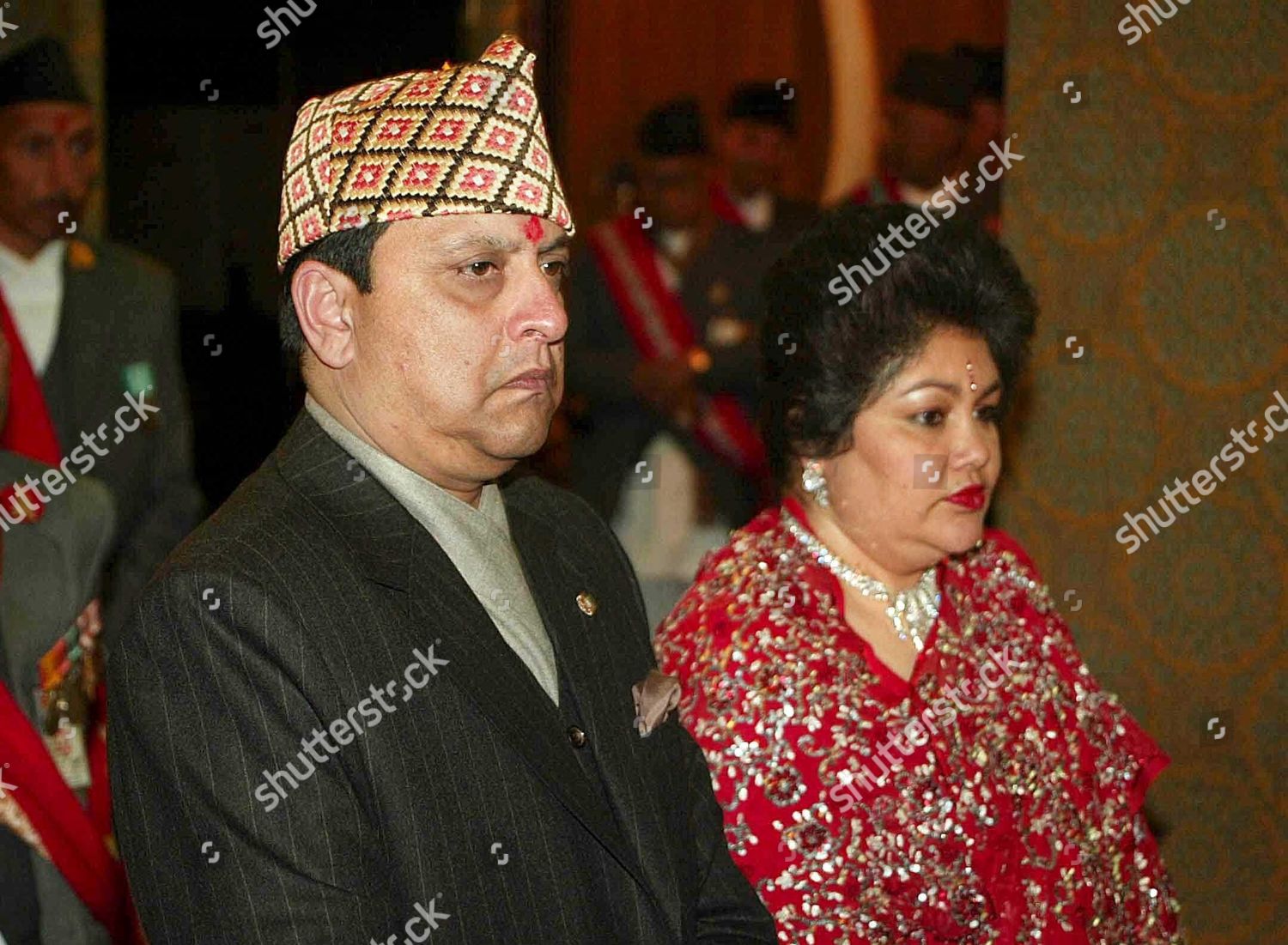 King Gyanendra Queen Komal Editorial Stock Photo - Stock Image ...