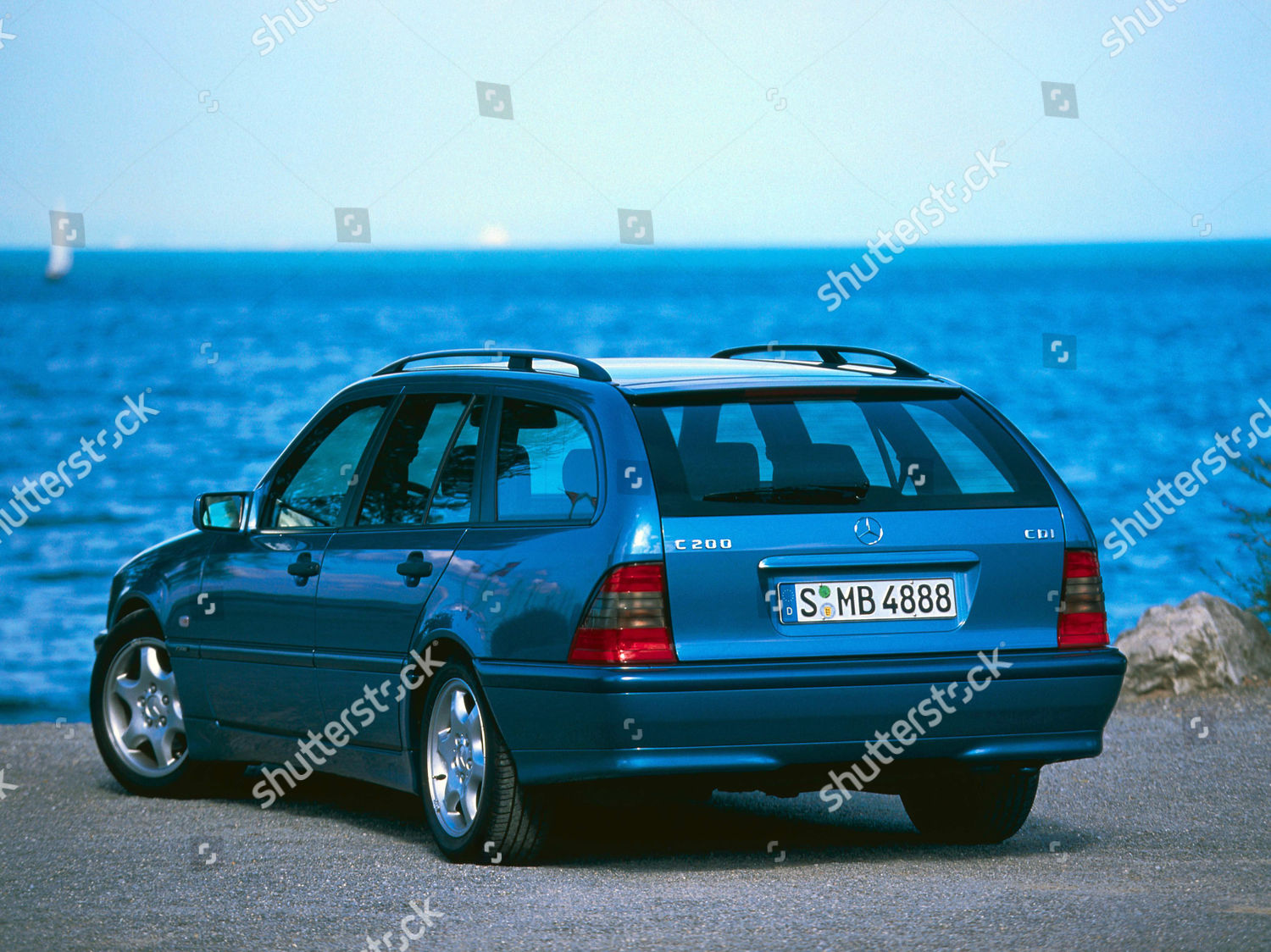 Mercedes Cclass W202 C200 Cdi Estate Editorial Stock Photo - Stock ...