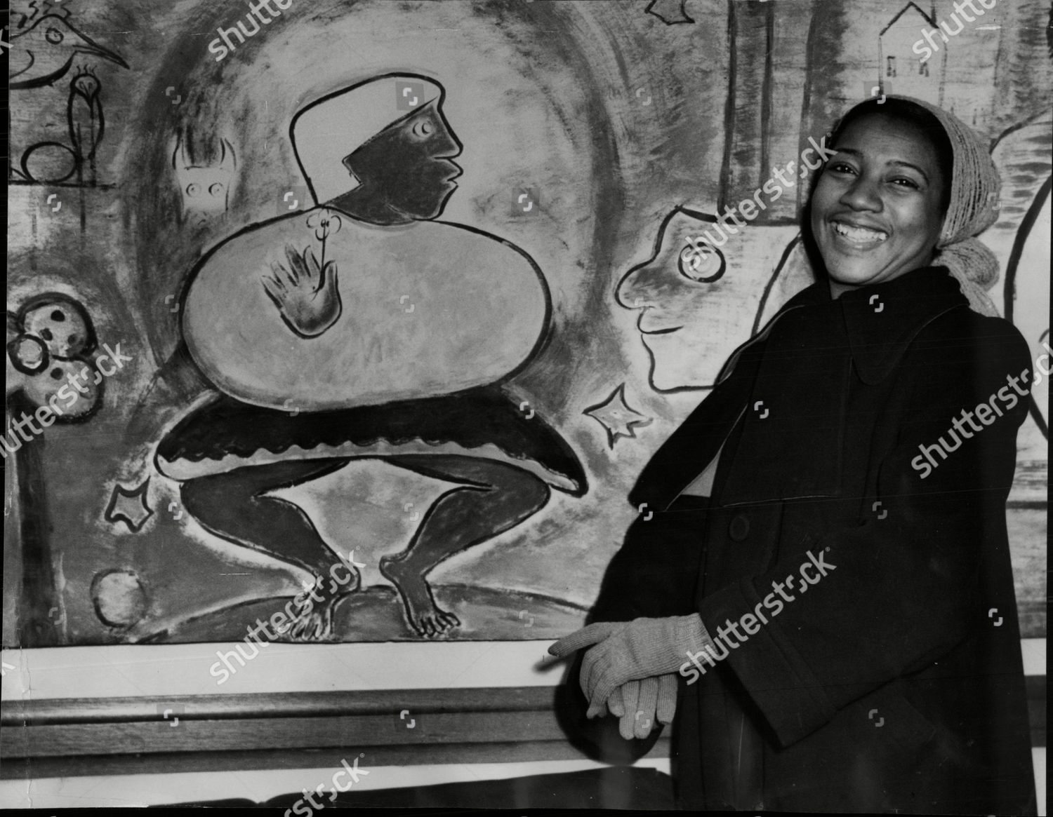 Thelma Johnson Streat American Dancer Artist Editorial Stock Photo ...