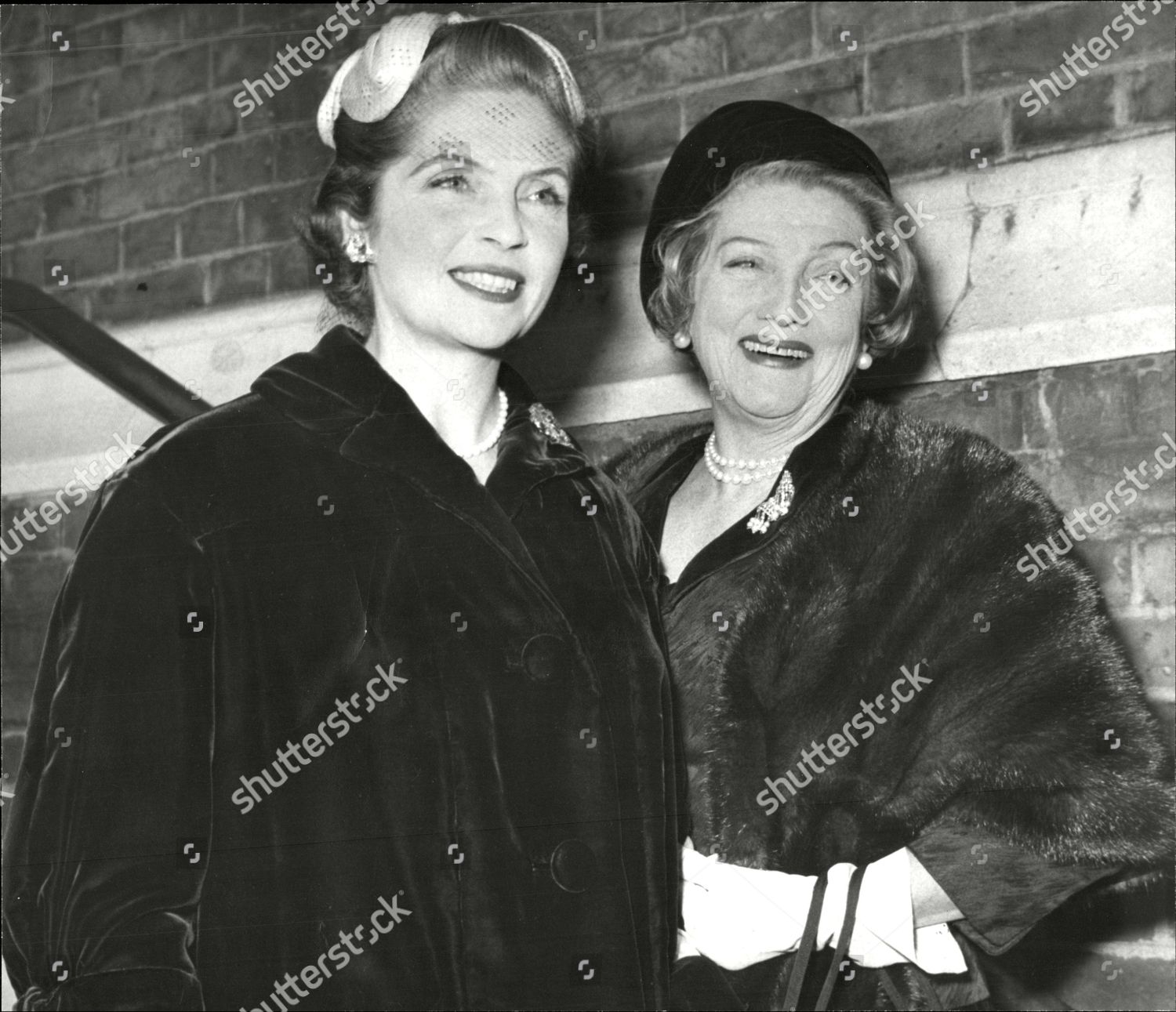 Actress Dorothy Dickson Right Her Daughter Editorial Stock Photo ...