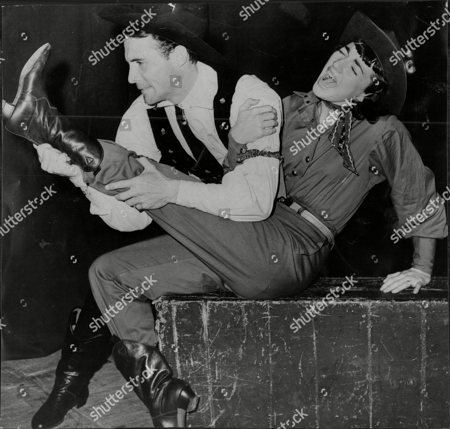 Actor James Mitchell Actress Allyn Mclerie Editorial Stock Photo - Stock Image | Shutterstock