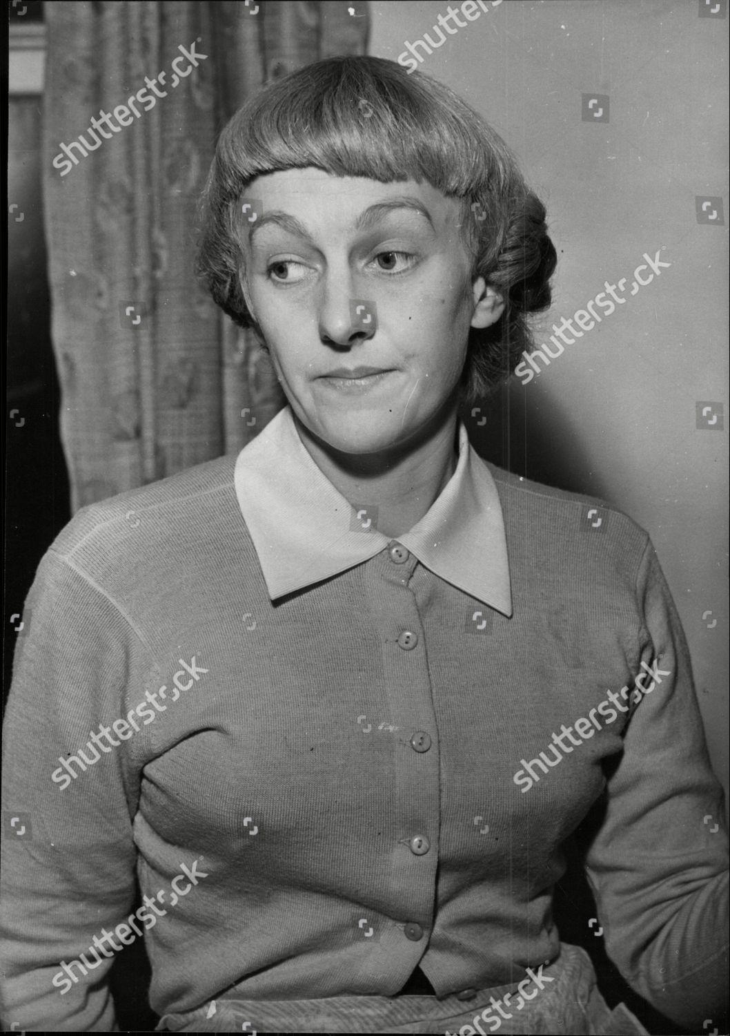 Margaret Trautmann Wife Goalkeeper Bert Trautmann Editorial Stock Photo ...