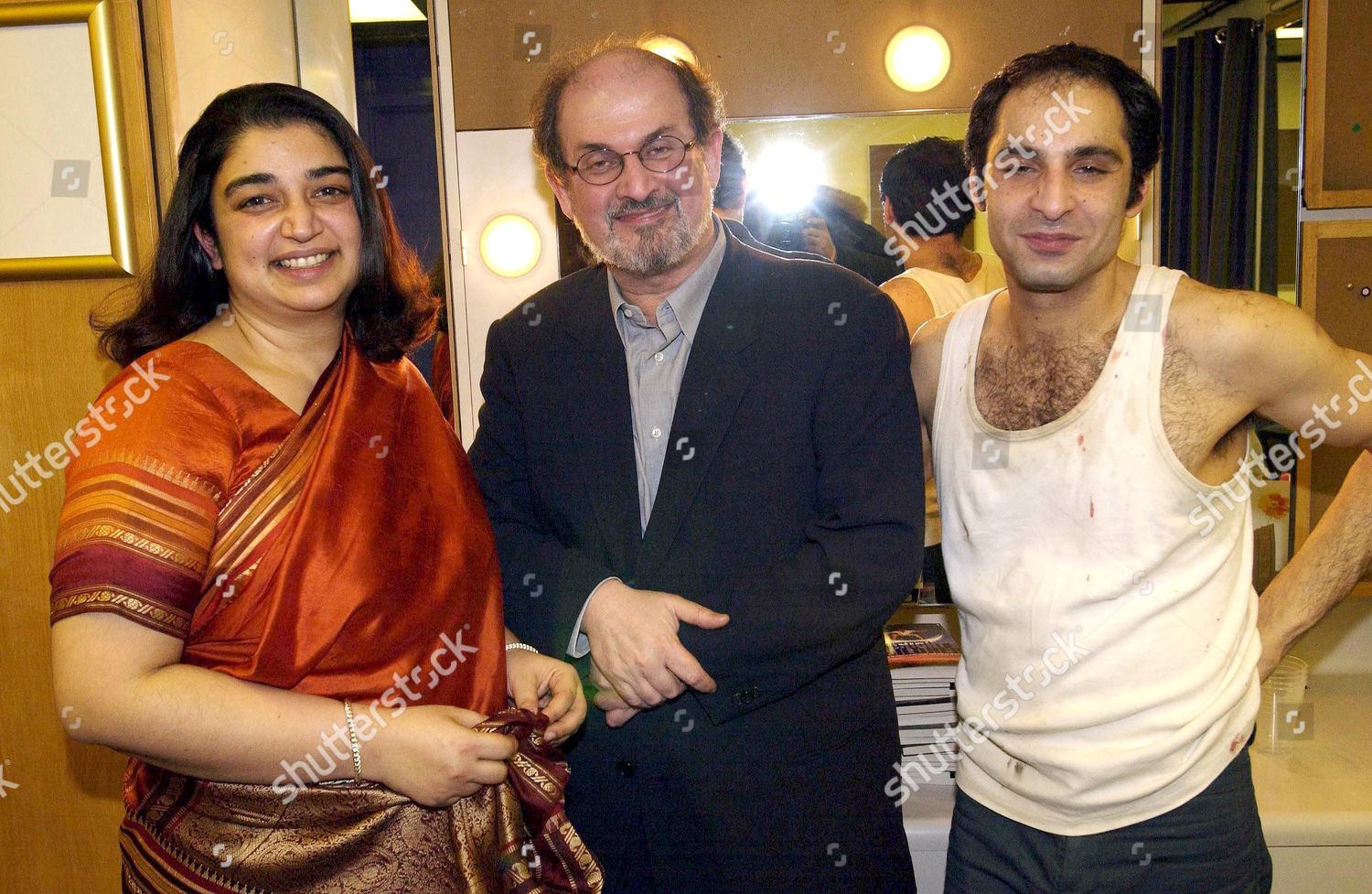 Sameena Zehra Salman Rushdie Zubin Varla Editorial Stock Photo - Stock ...